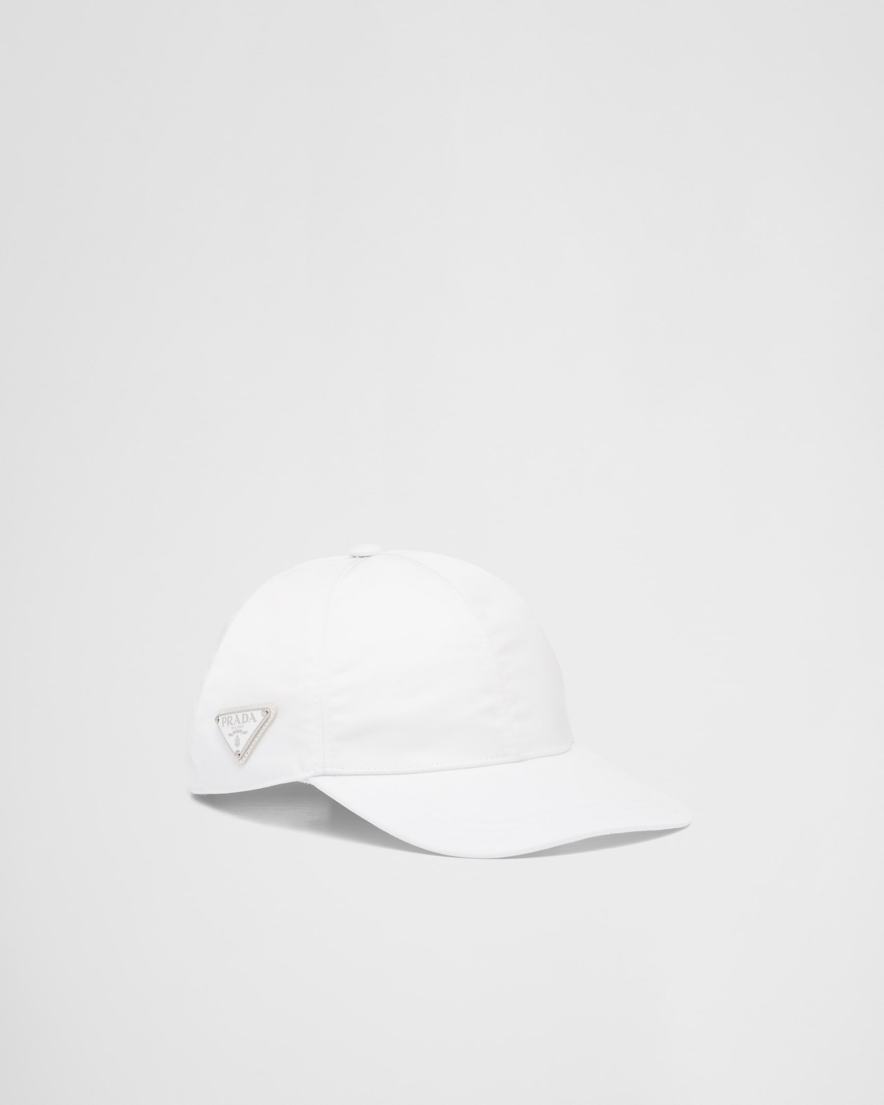 White Re-nylon Baseball Cap | PRADA