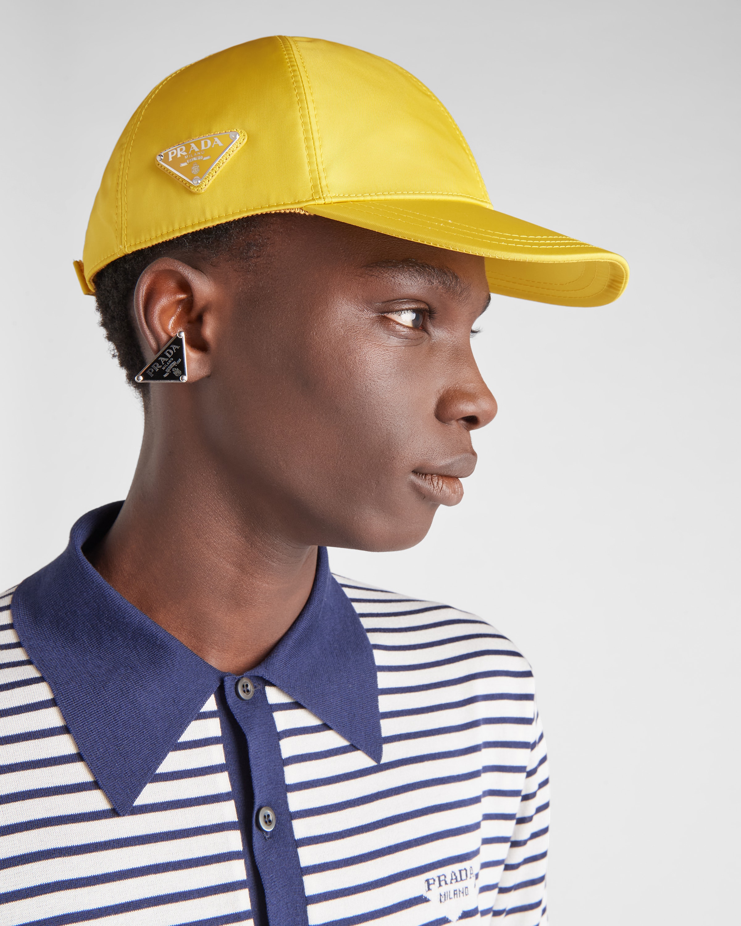 Yellow Re-nylon Baseball Cap | PRADA