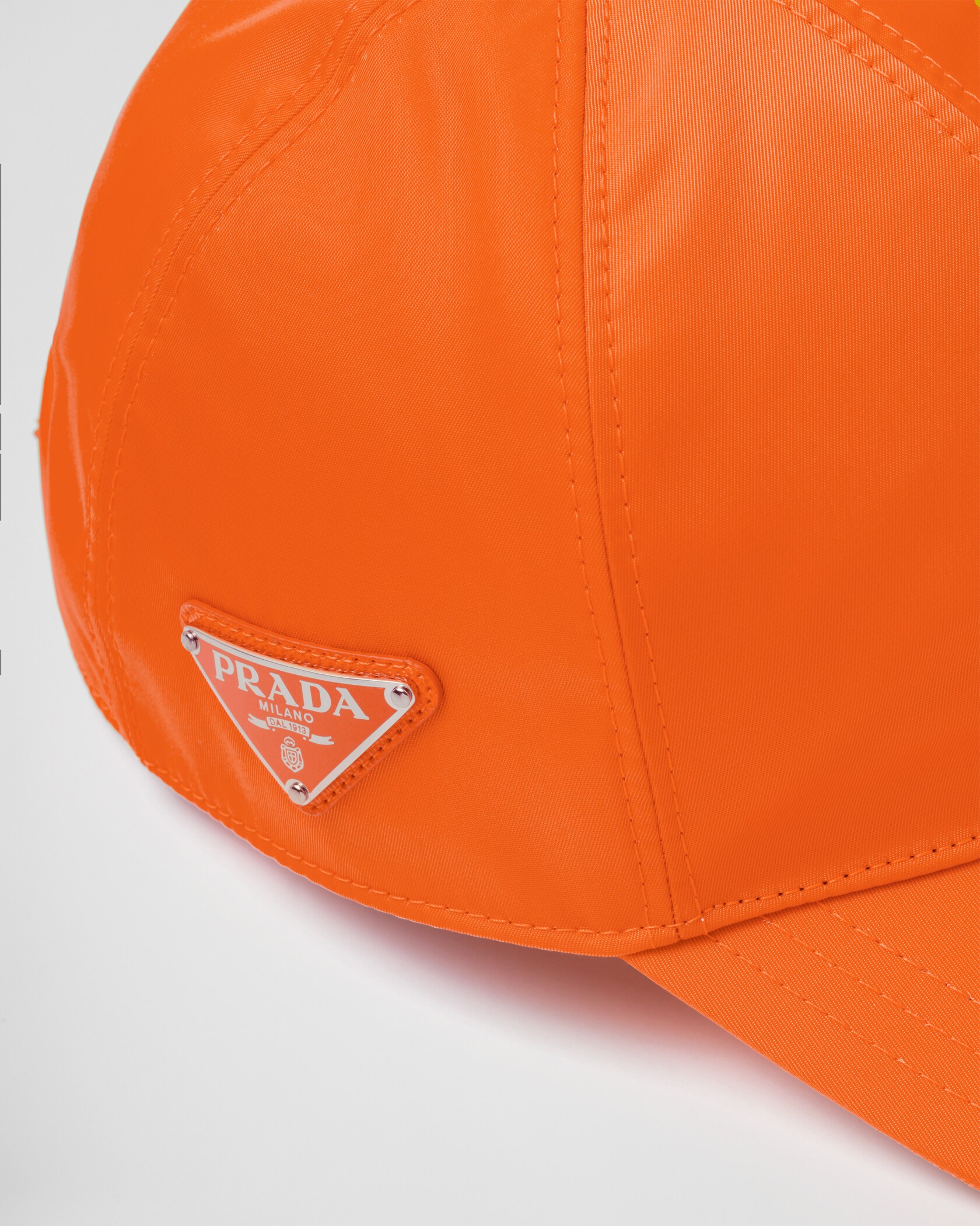 Orange Re-nylon Baseball Cap | PRADA