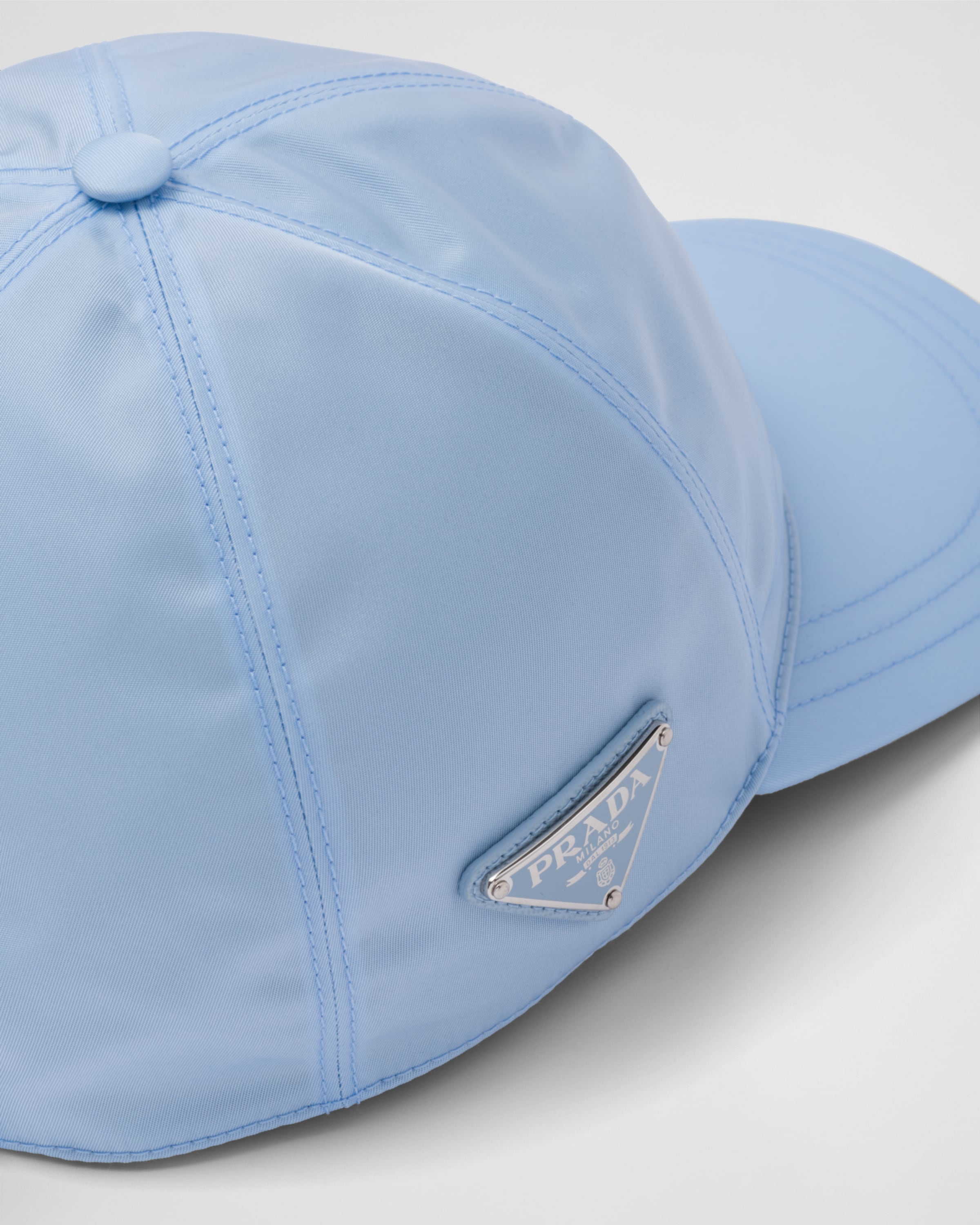 Light Blue Re-Nylon baseball cap | Prada