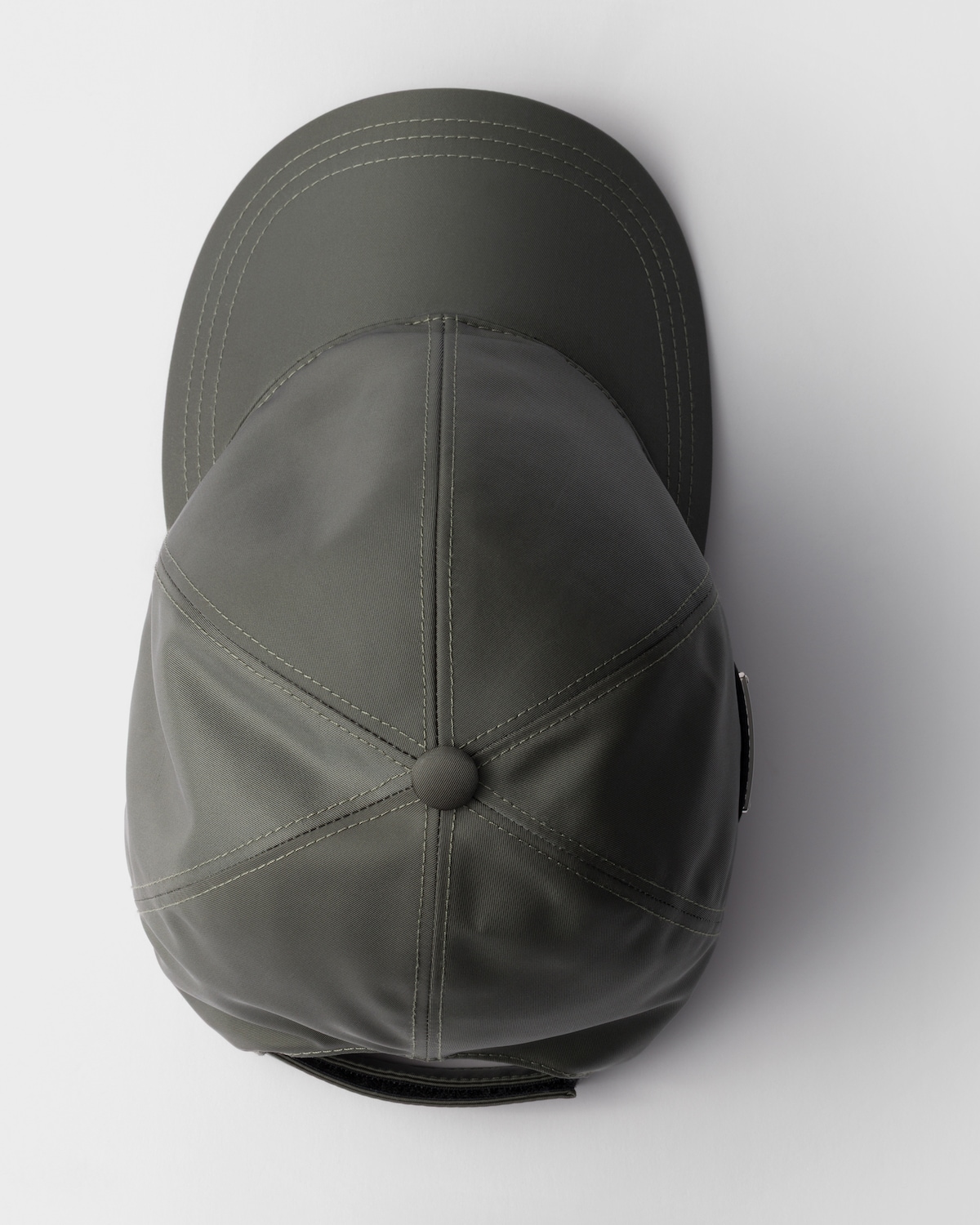 Forest Green Re-nylon Baseball Cap | PRADA - United States