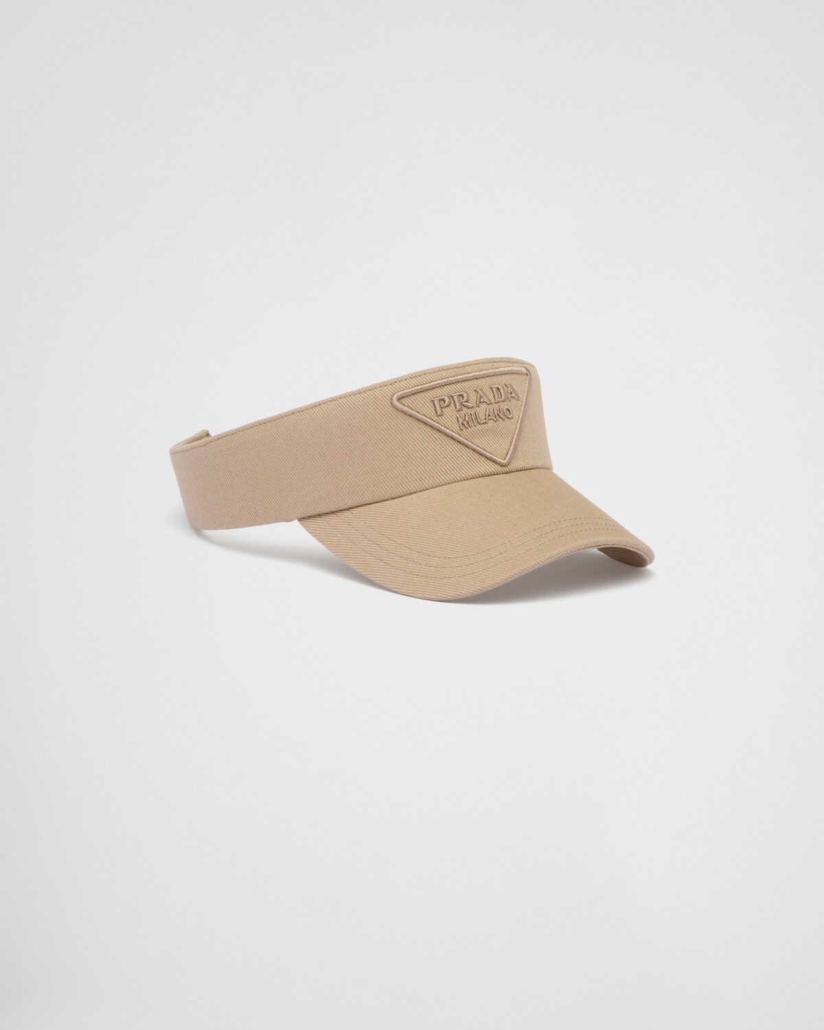 Khaki Drill Visor | PRADA