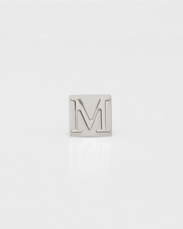 Silver Interchangeable Element For Prada Symbole Ring | PRADA