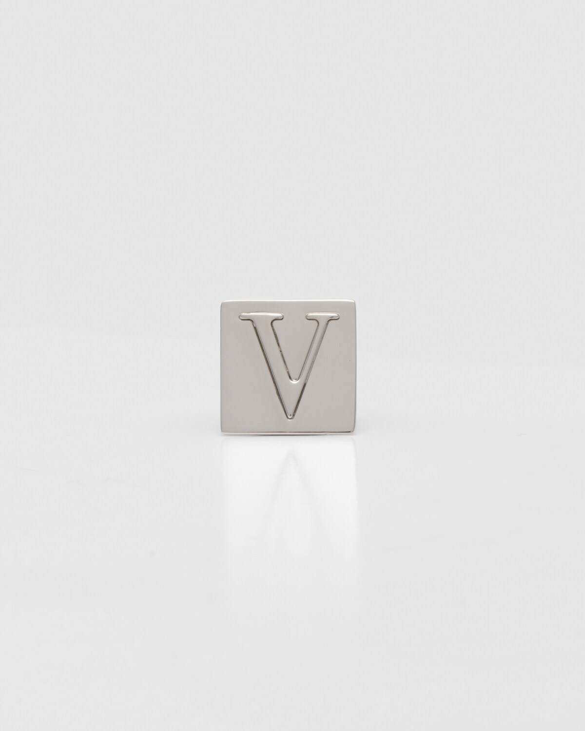 Silver Interchangeable Element For Prada Symbole Ring | PRADA