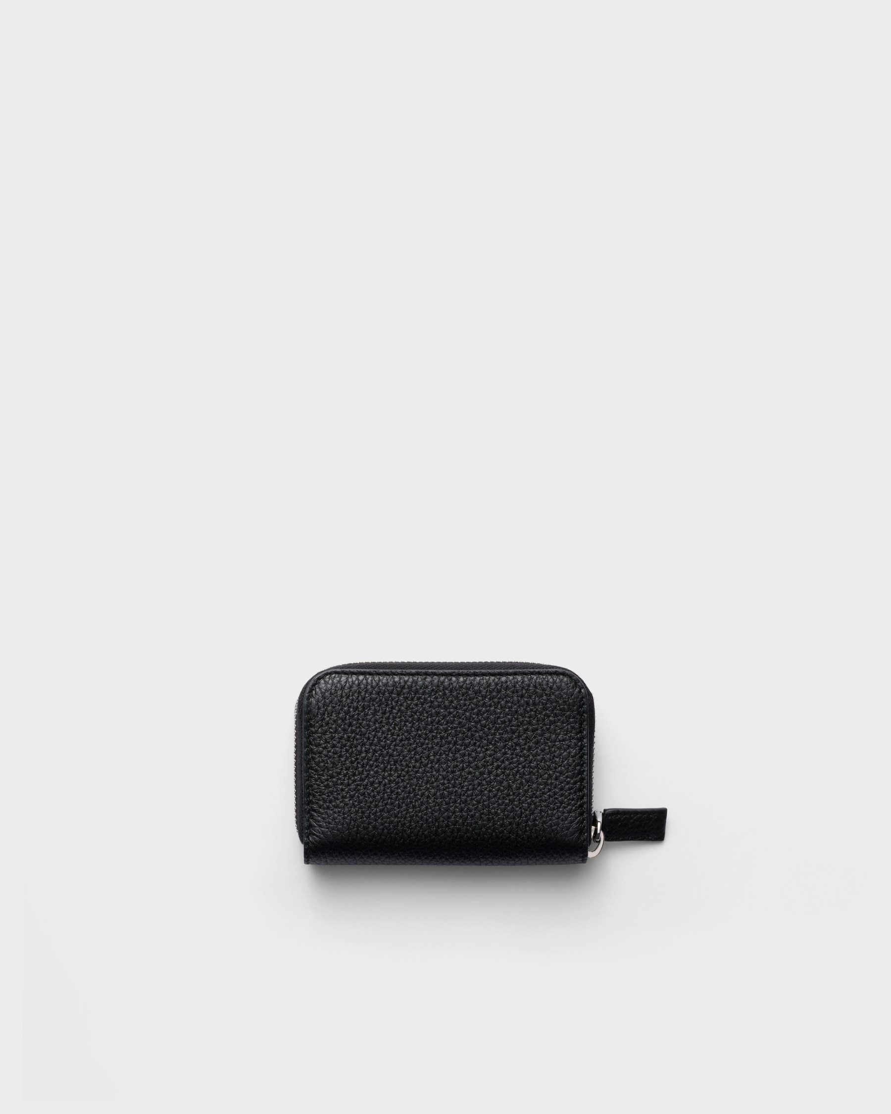 Black Leather Coin Purse | PRADA