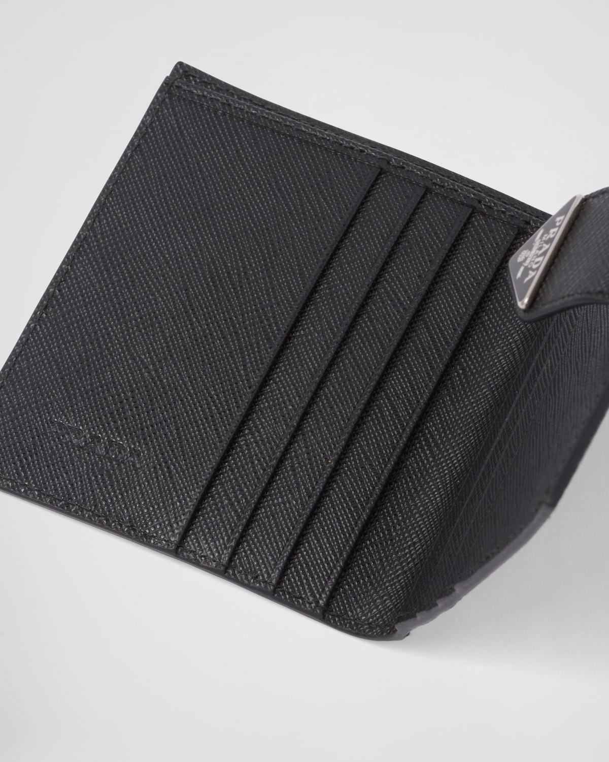 Black Saffiano Leather Wallet | PRADA