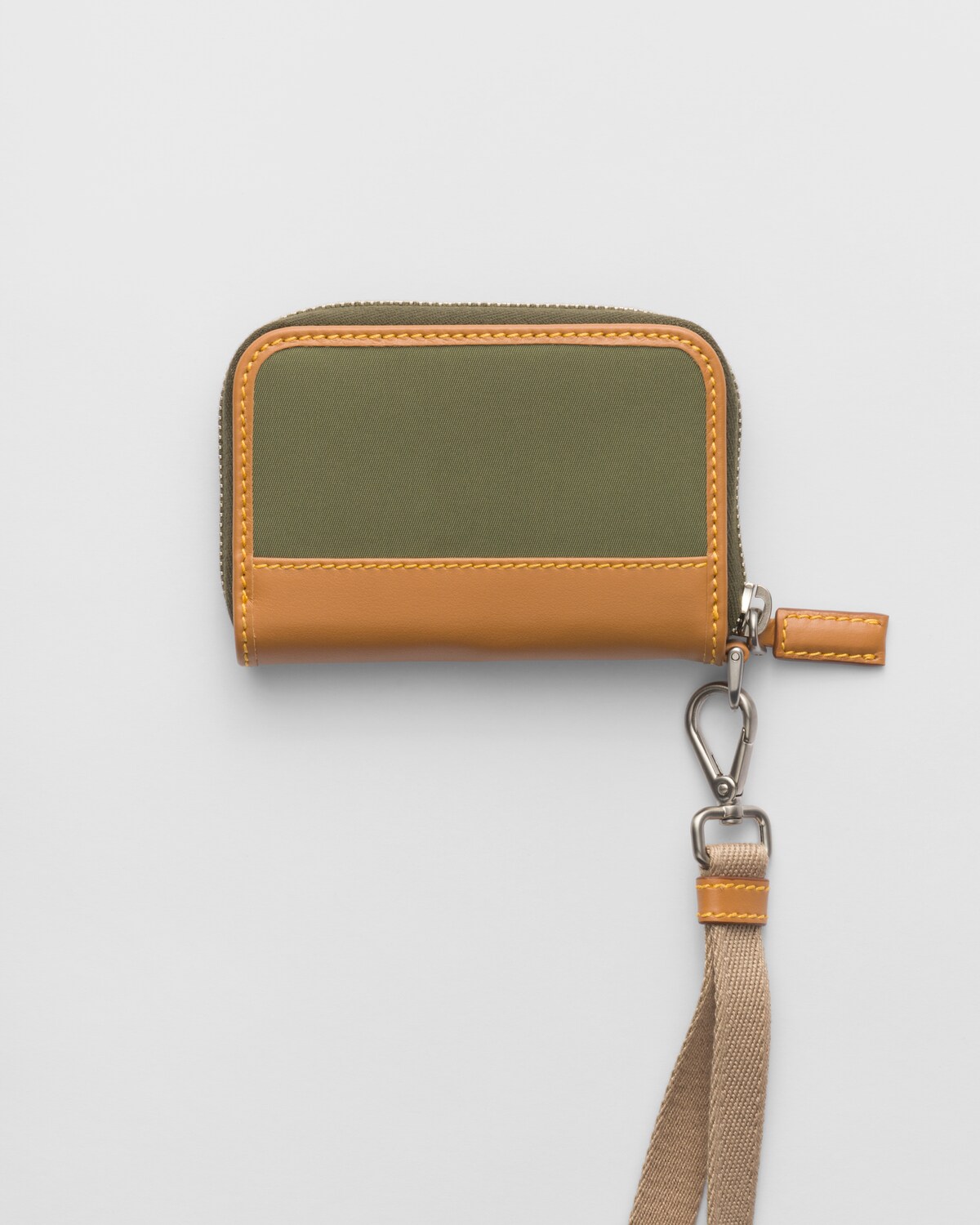 Military/caramel Re-nylon Coin Purse | PRADA