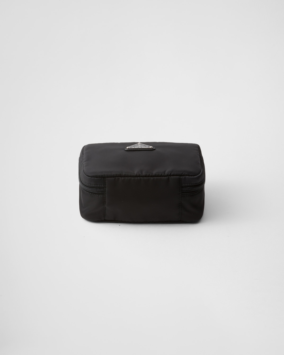 Black Small Re-nylon Zipper Pouch | PRADA
