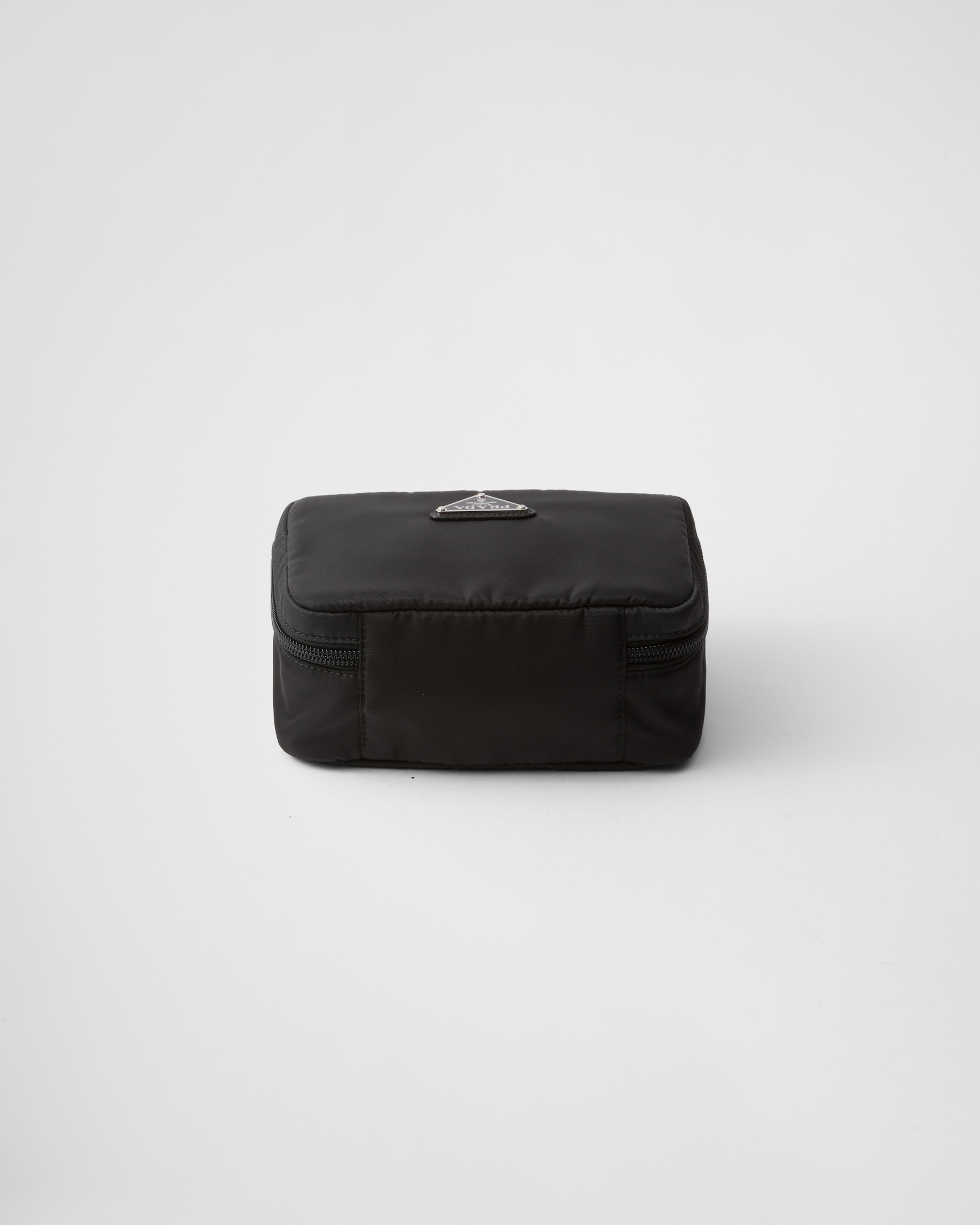 Black Small Re-nylon Zipper Pouch | PRADA