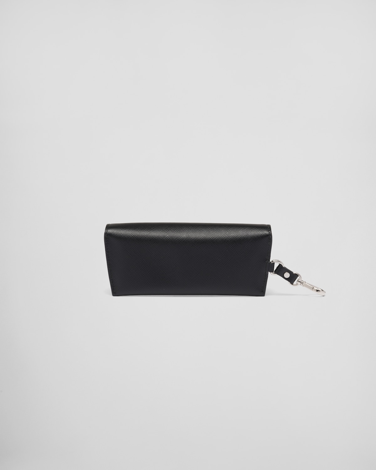 Black Saffiano Leather Eyeglasses Case | PRADA