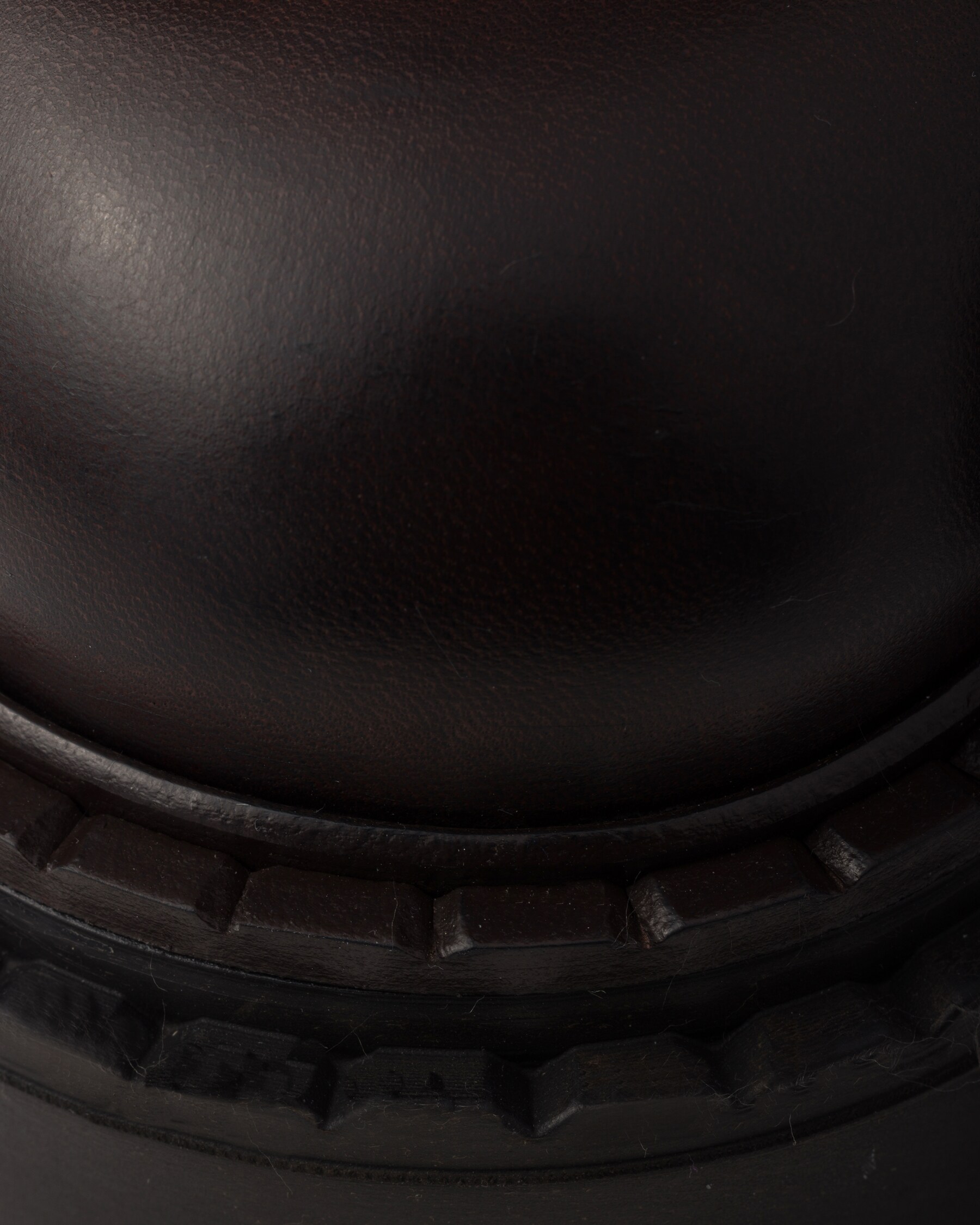 Ebony Leather And Re-nylon Work Boots | PRADA