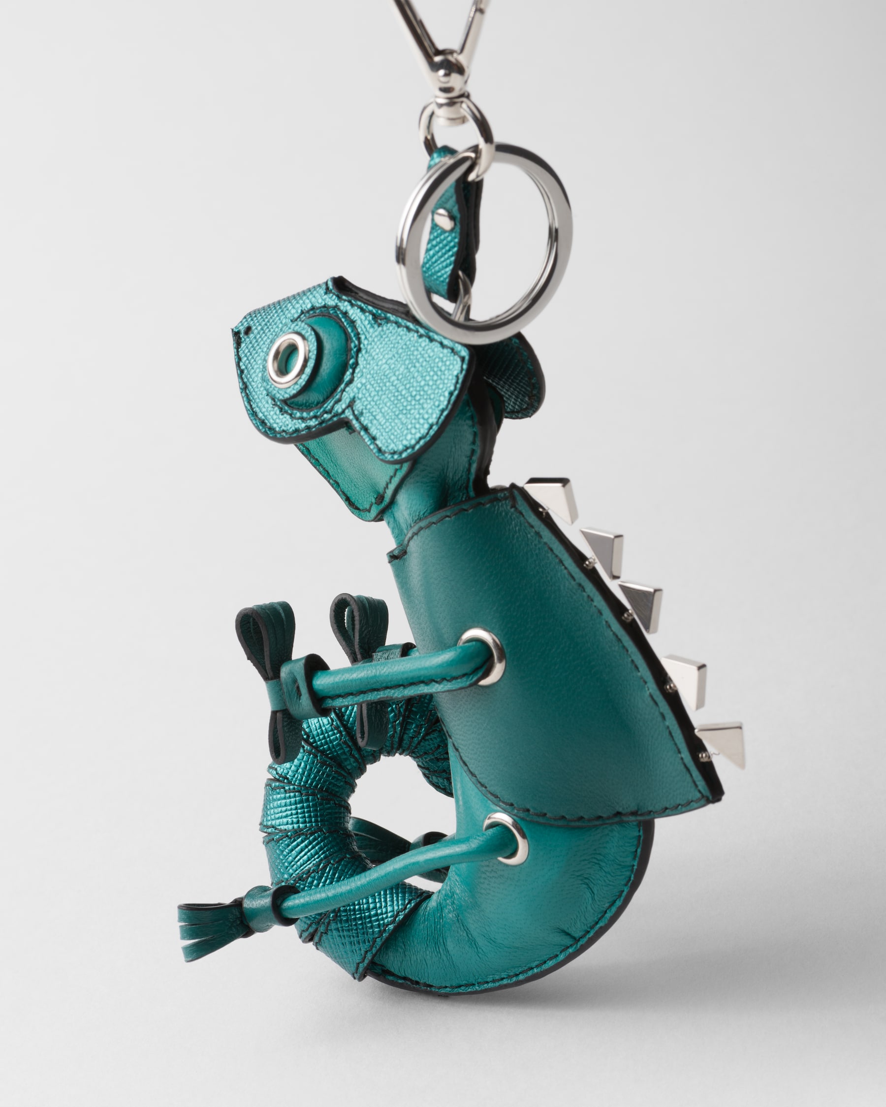 Absinthe Leather Bag Charm | PRADA