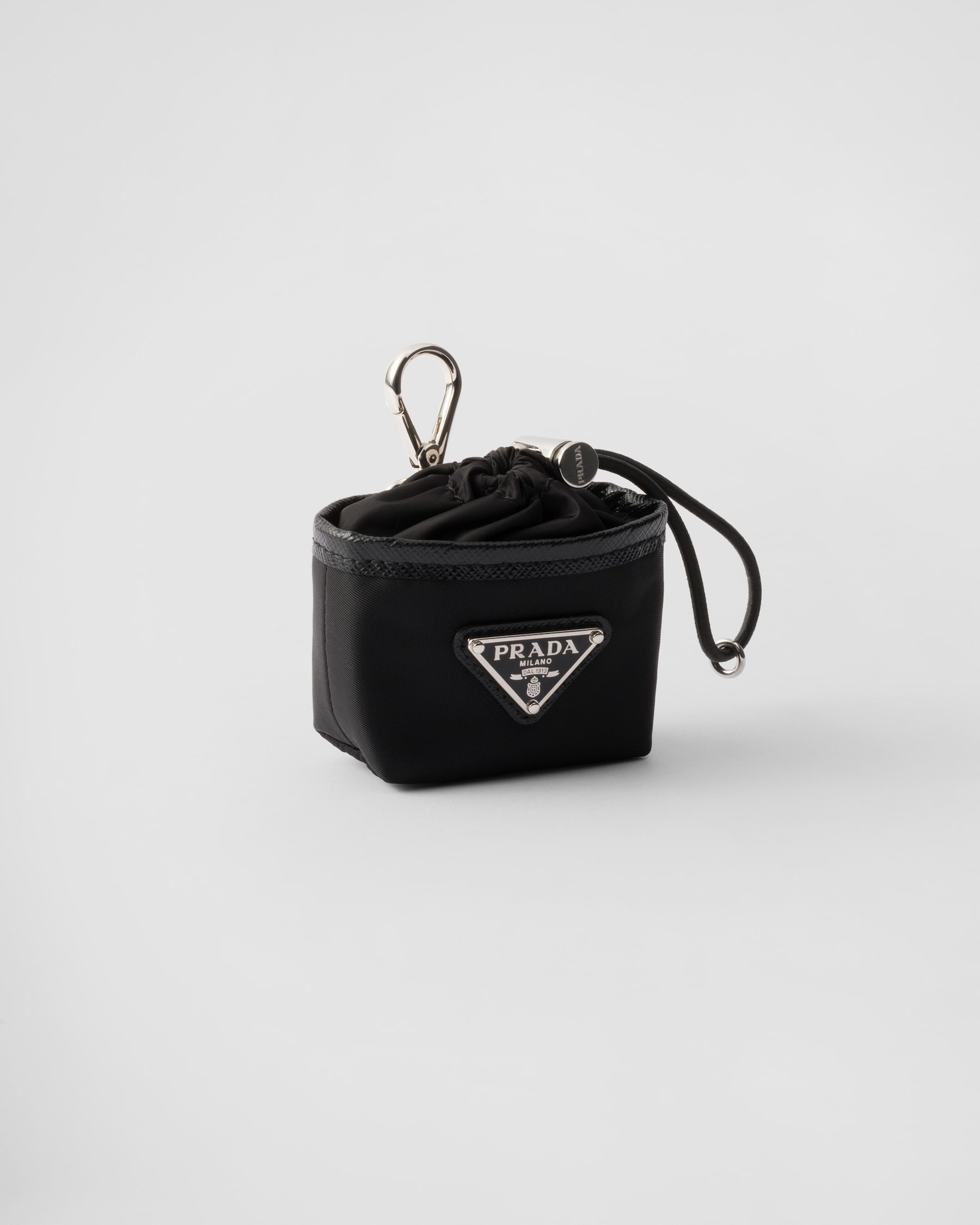 Black Re-nylon Air Pods Pro Case | PRADA