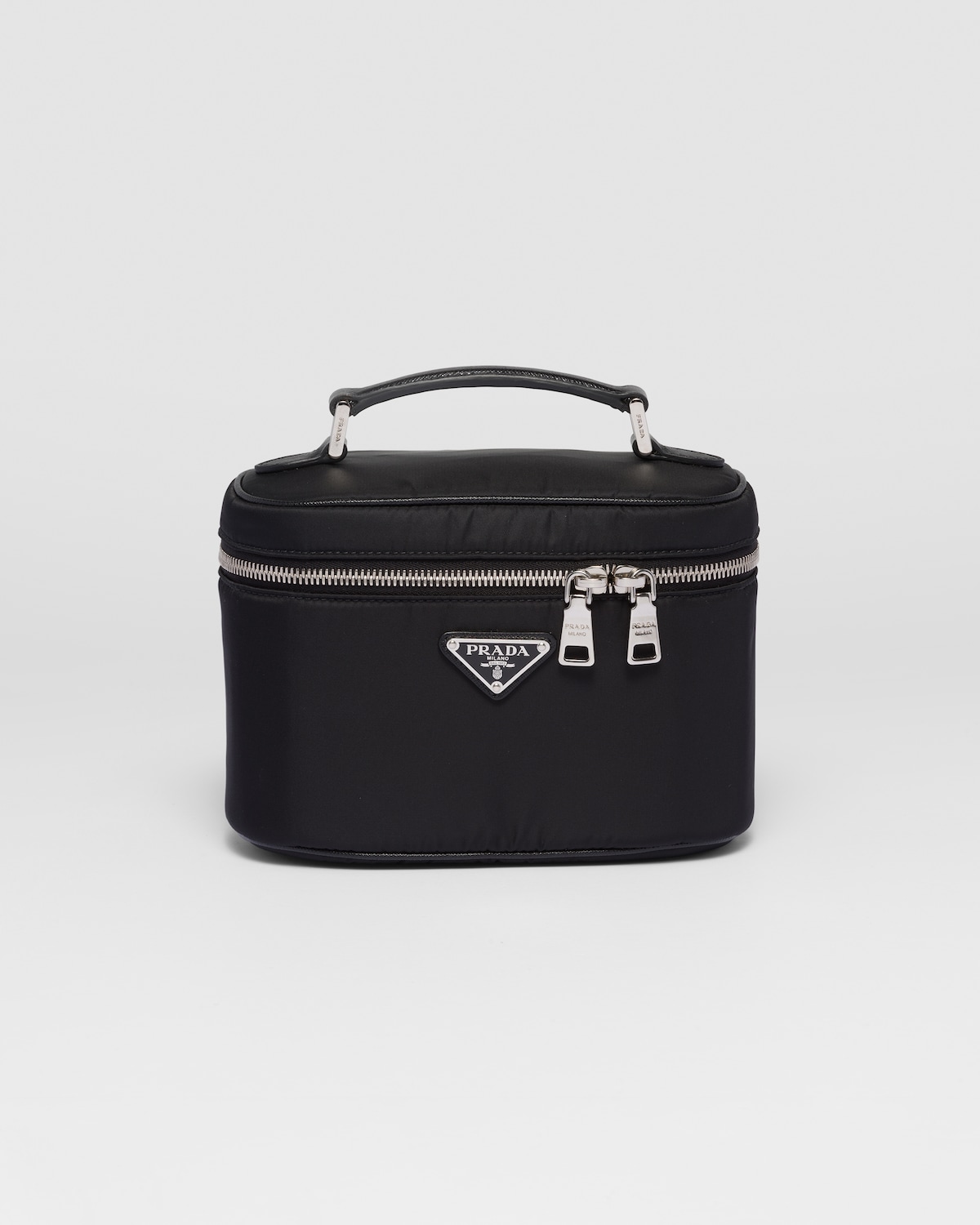 Black Re-nylon Lunchbox Case | PRADA