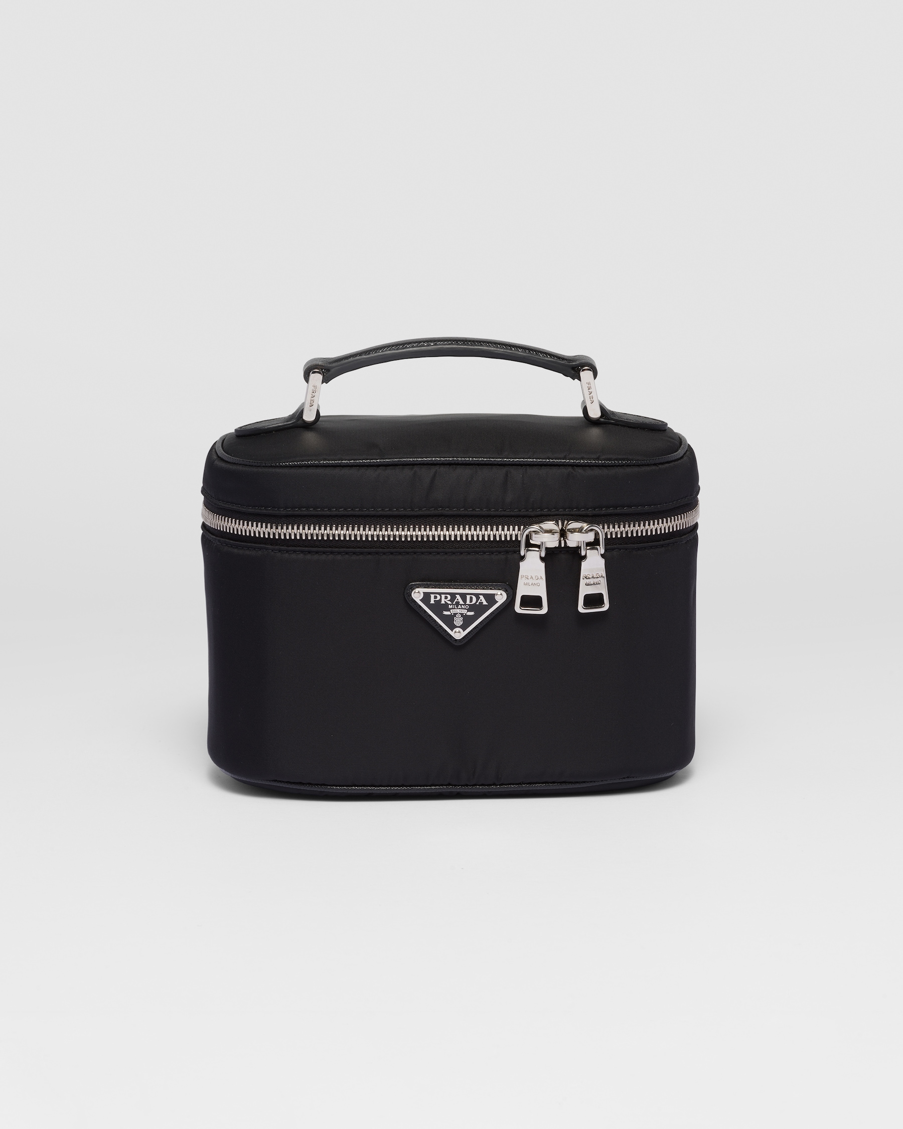 Black Re-nylon Lunchbox Case | PRADA