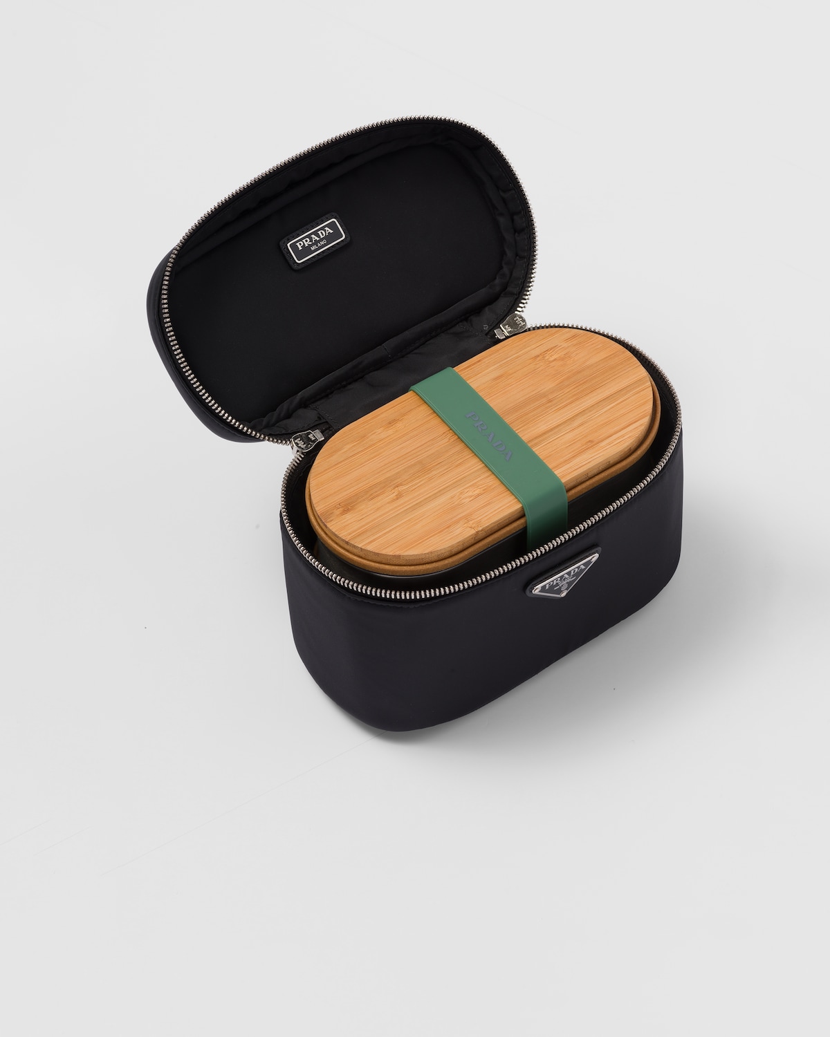 Black Re-nylon Lunchbox Case | PRADA - United States