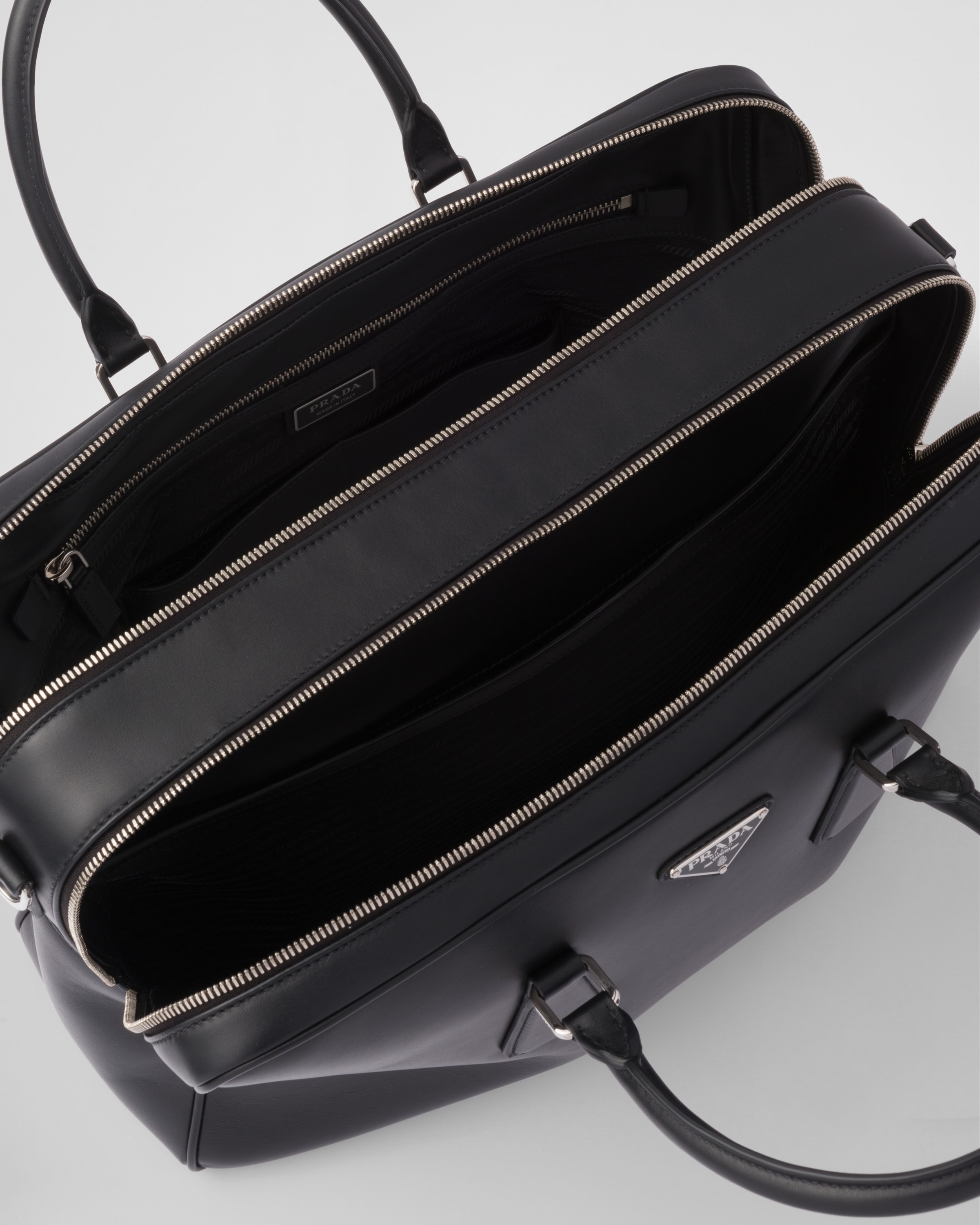 Black Leather briefcase | Prada