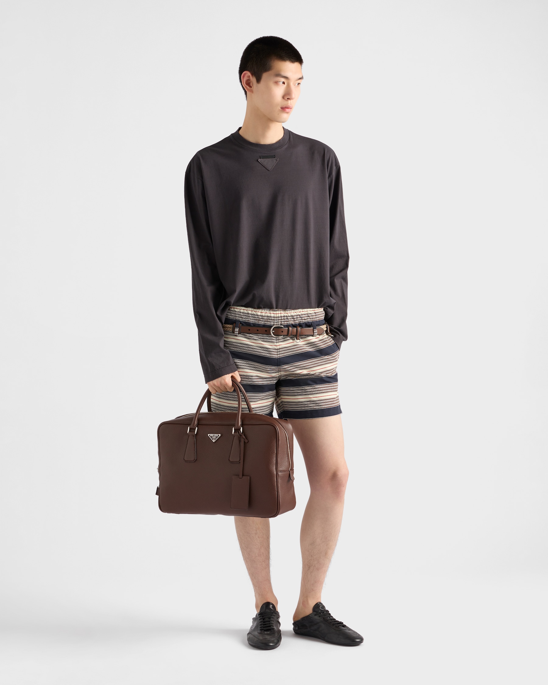 Sienna Leather Work Bag | PRADA