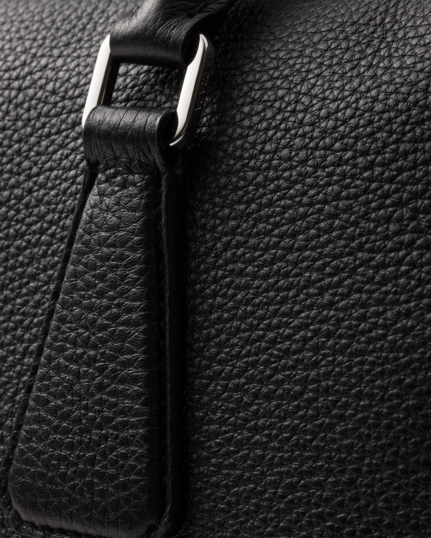 Black Leather Work Bag | PRADA