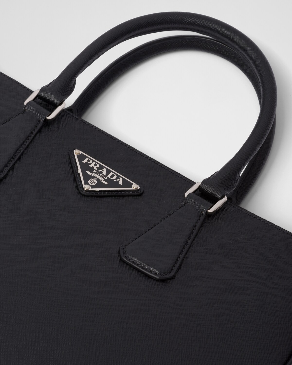 Black Prada Galleria Saffiano Bag | PRADA