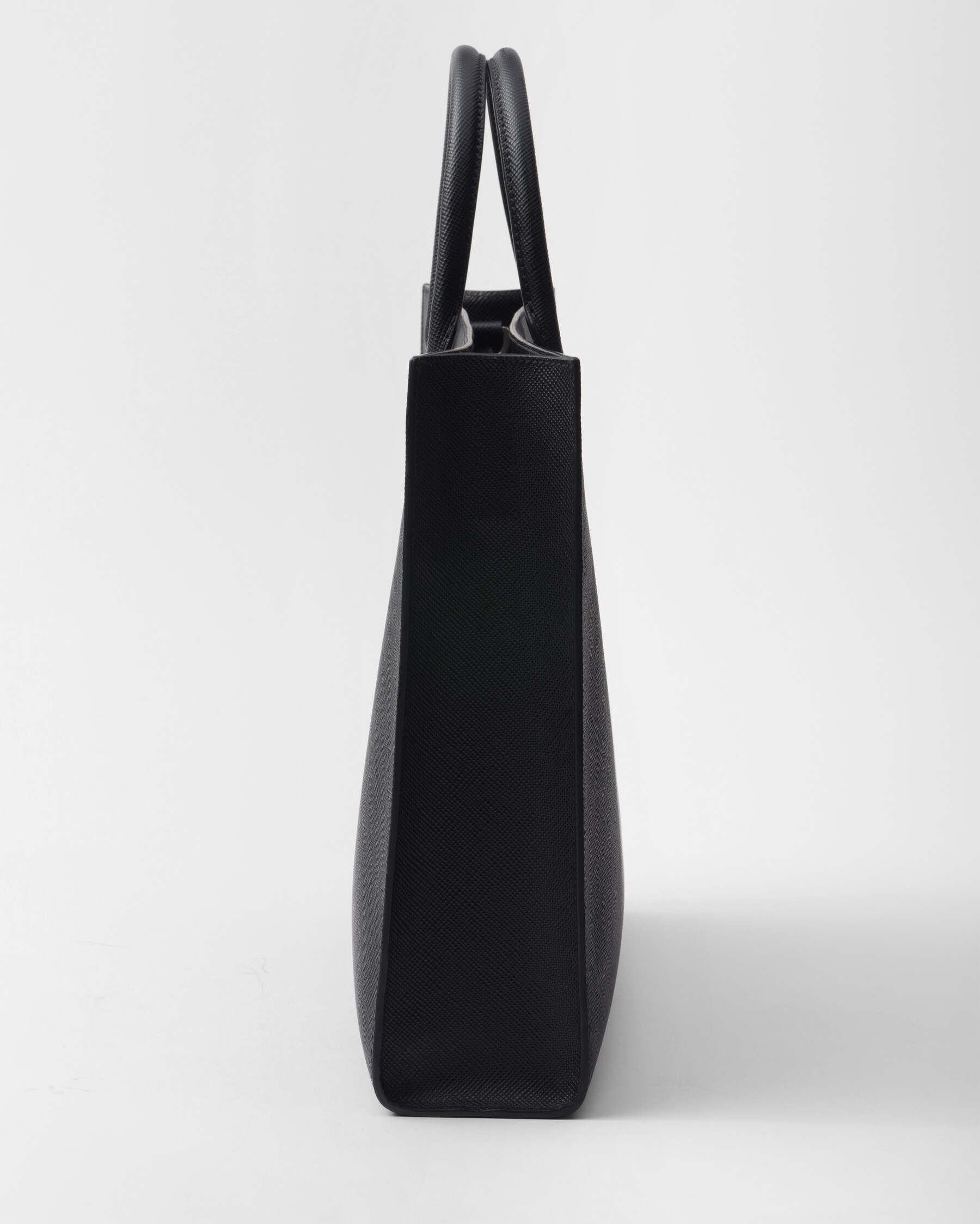 Black Saffiano Leather Tote Bag | PRADA