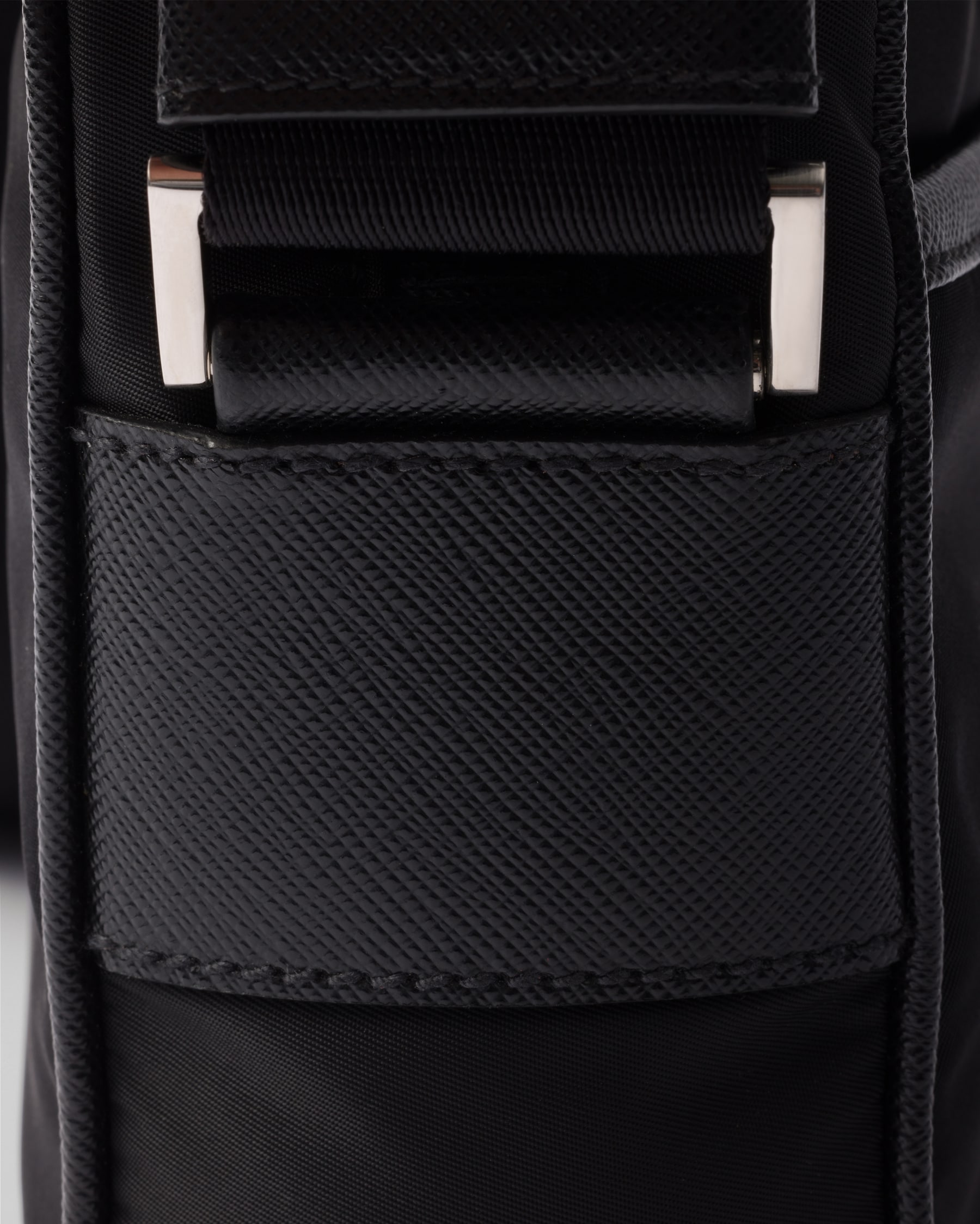 Black Re-nylon And Saffiano Shoulder Bag | PRADA