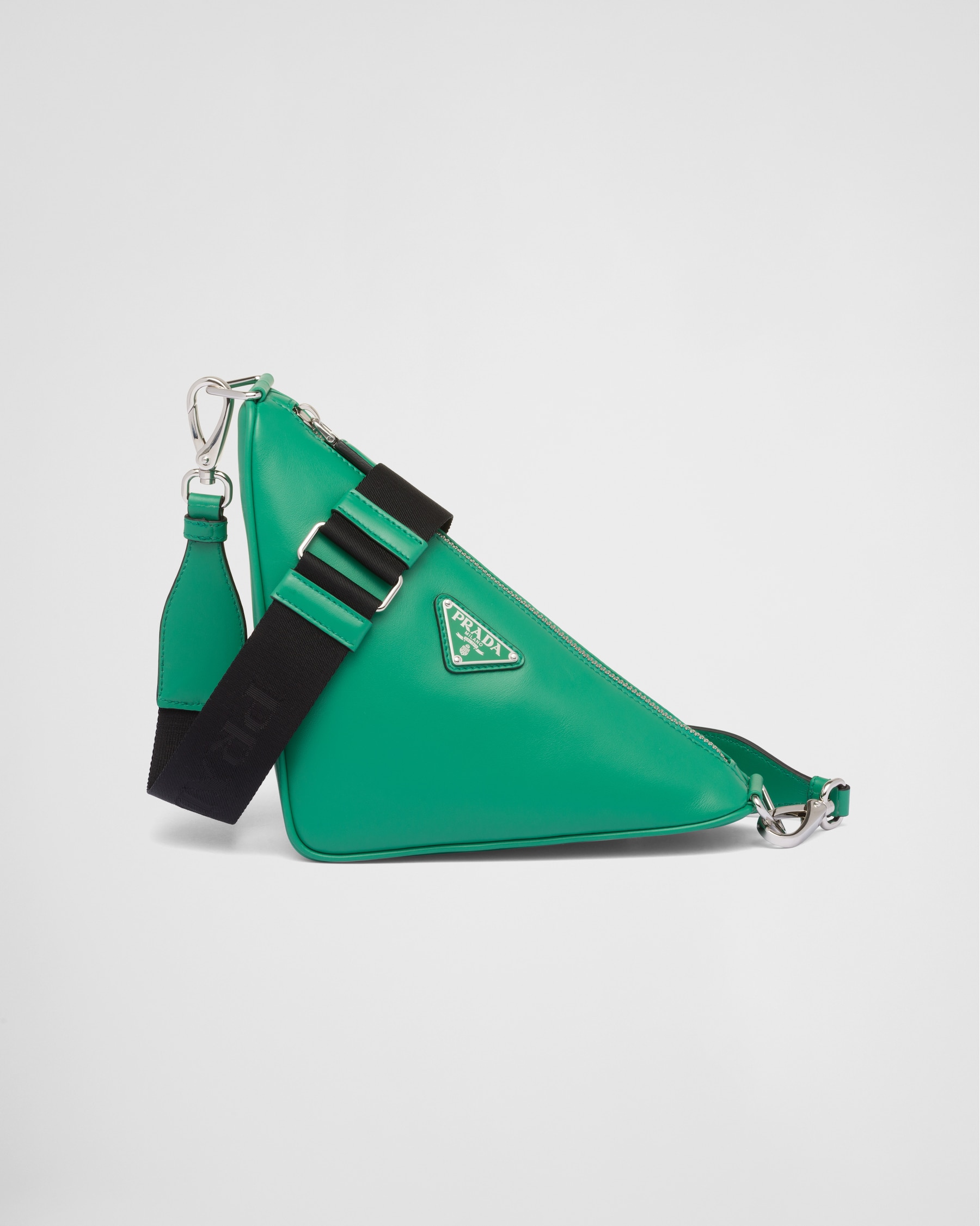 Mango Prada Triangle Leather Bag | PRADA