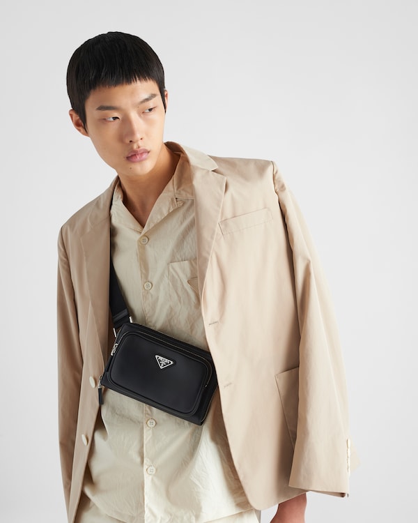 Black Leather Belt Bag | PRADA