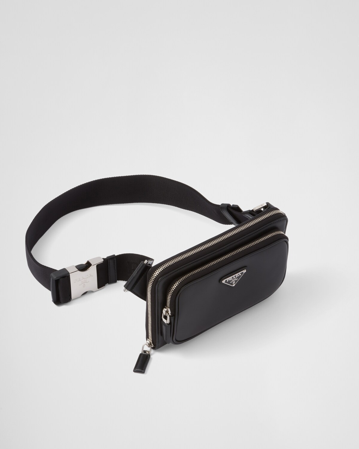 Black Leather Belt Bag | PRADA