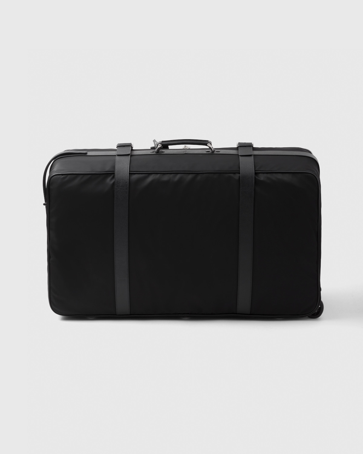 Black Re-nylon And Saffiano Leather Suitcase | PRADA