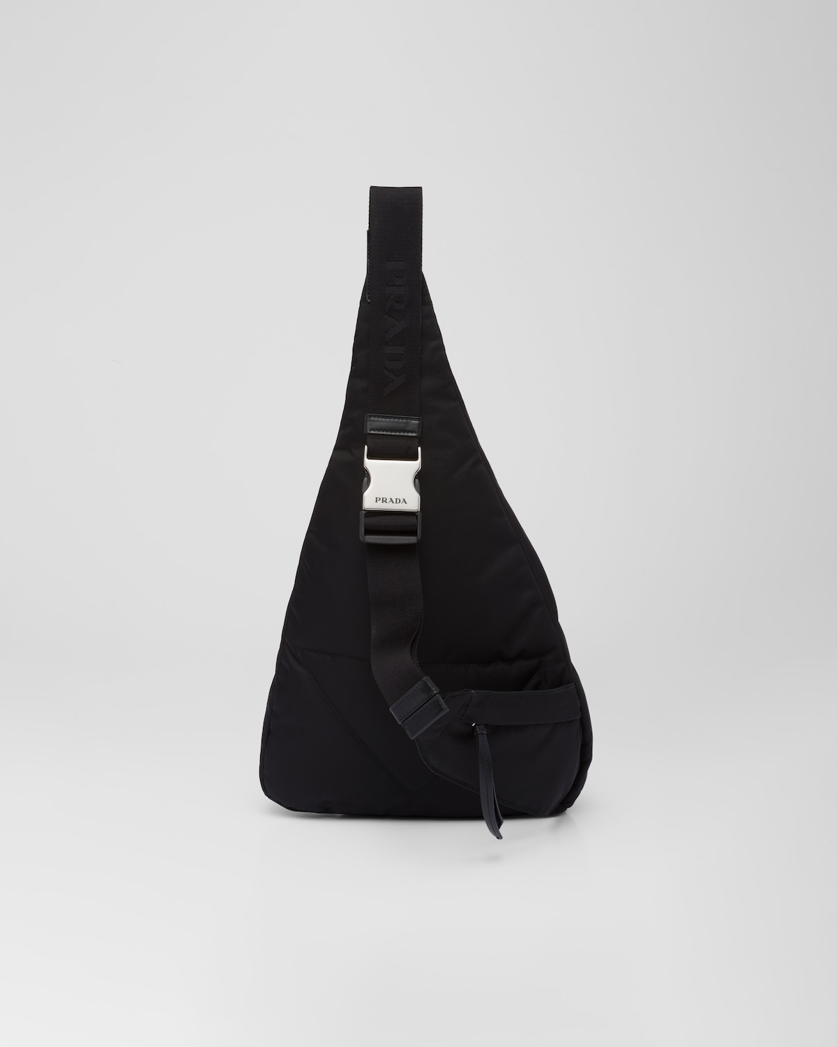 Black Re-nylon And Leather Backpack | PRADA