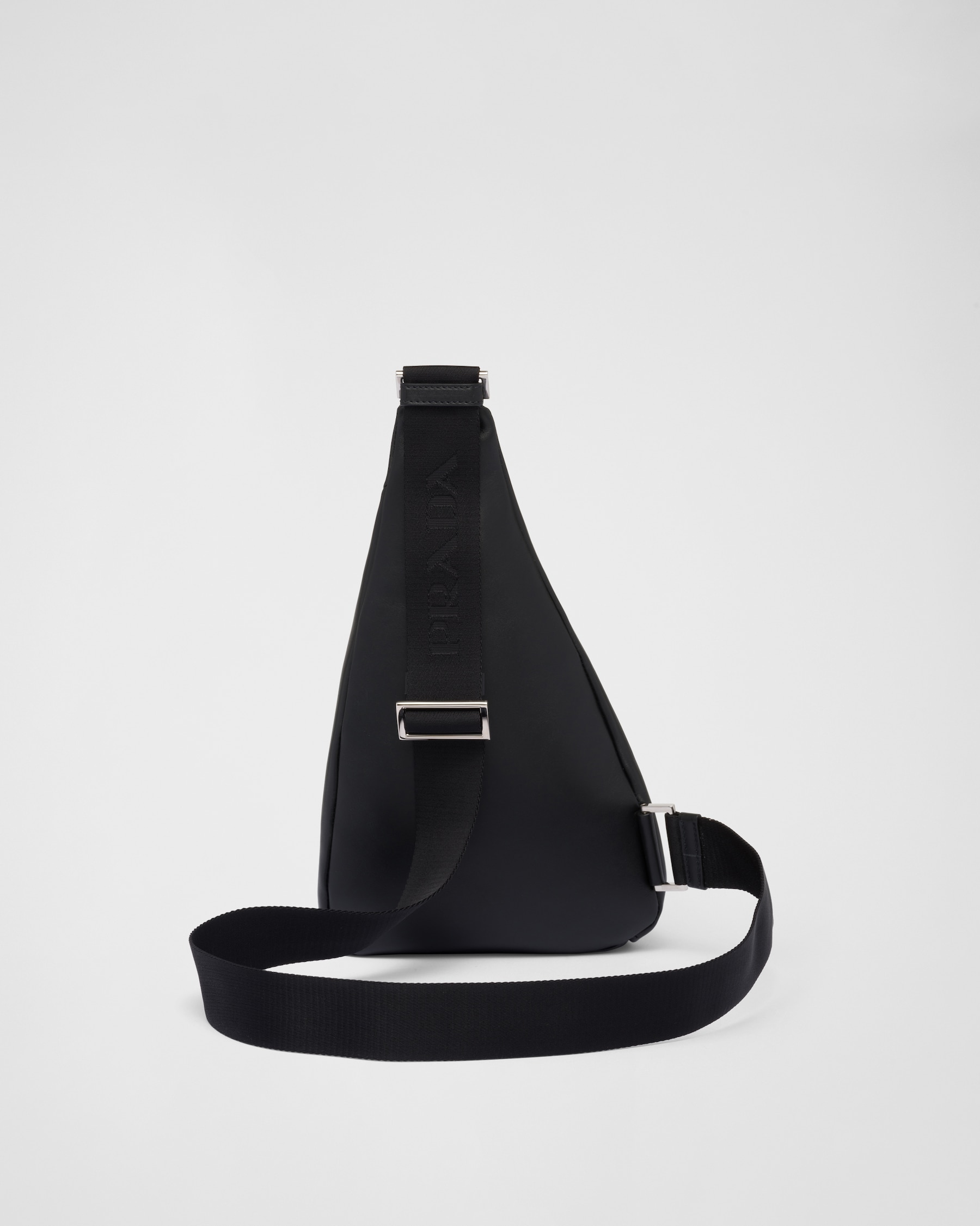 Black Prada Cross Leather Bag | PRADA