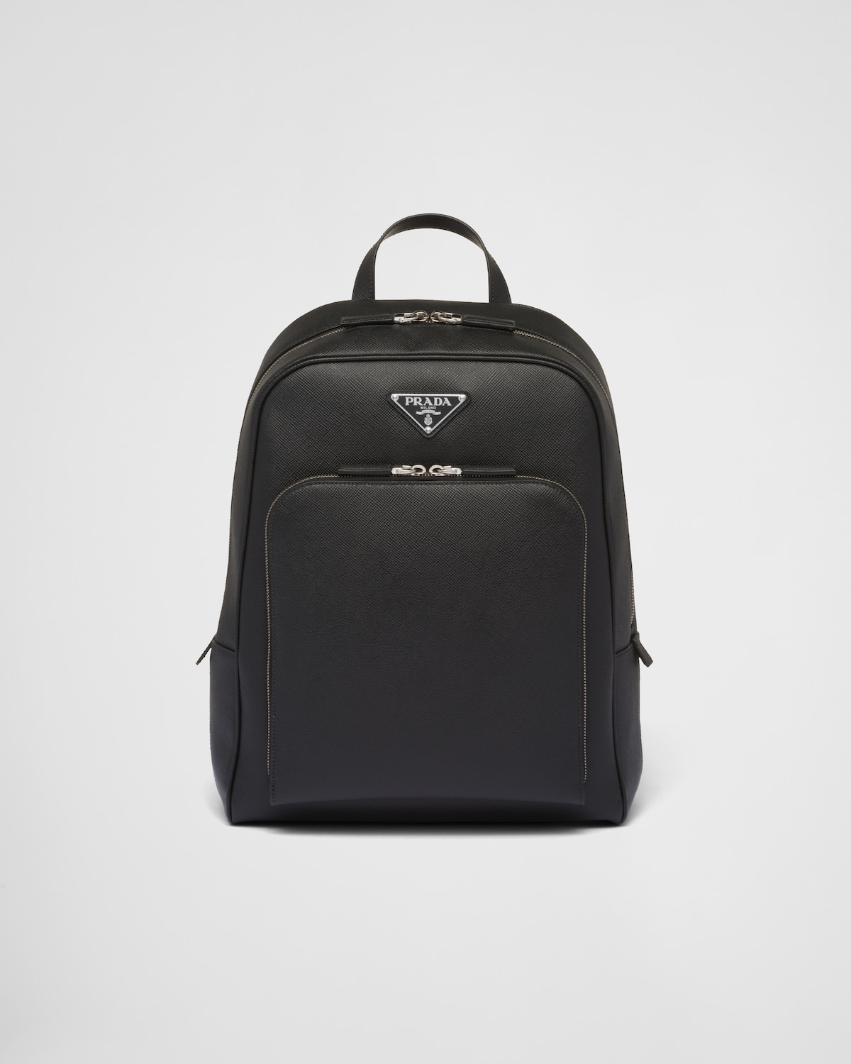 Black Saffiano Leather Backpack | PRADA