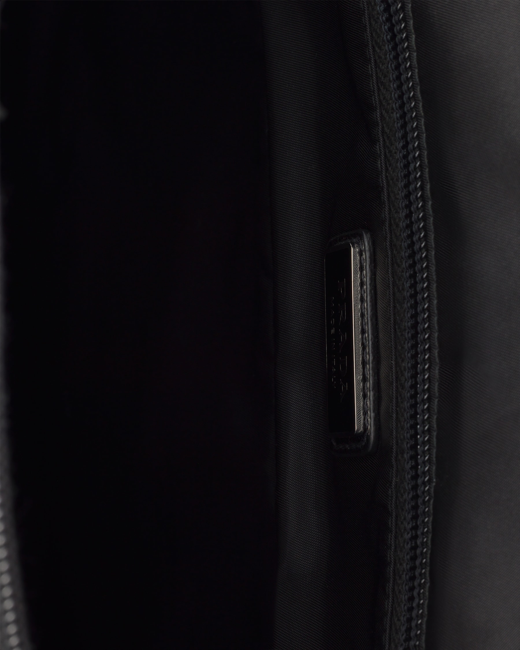 Black Re-nylon And Saffiano Leather Backpack | PRADA