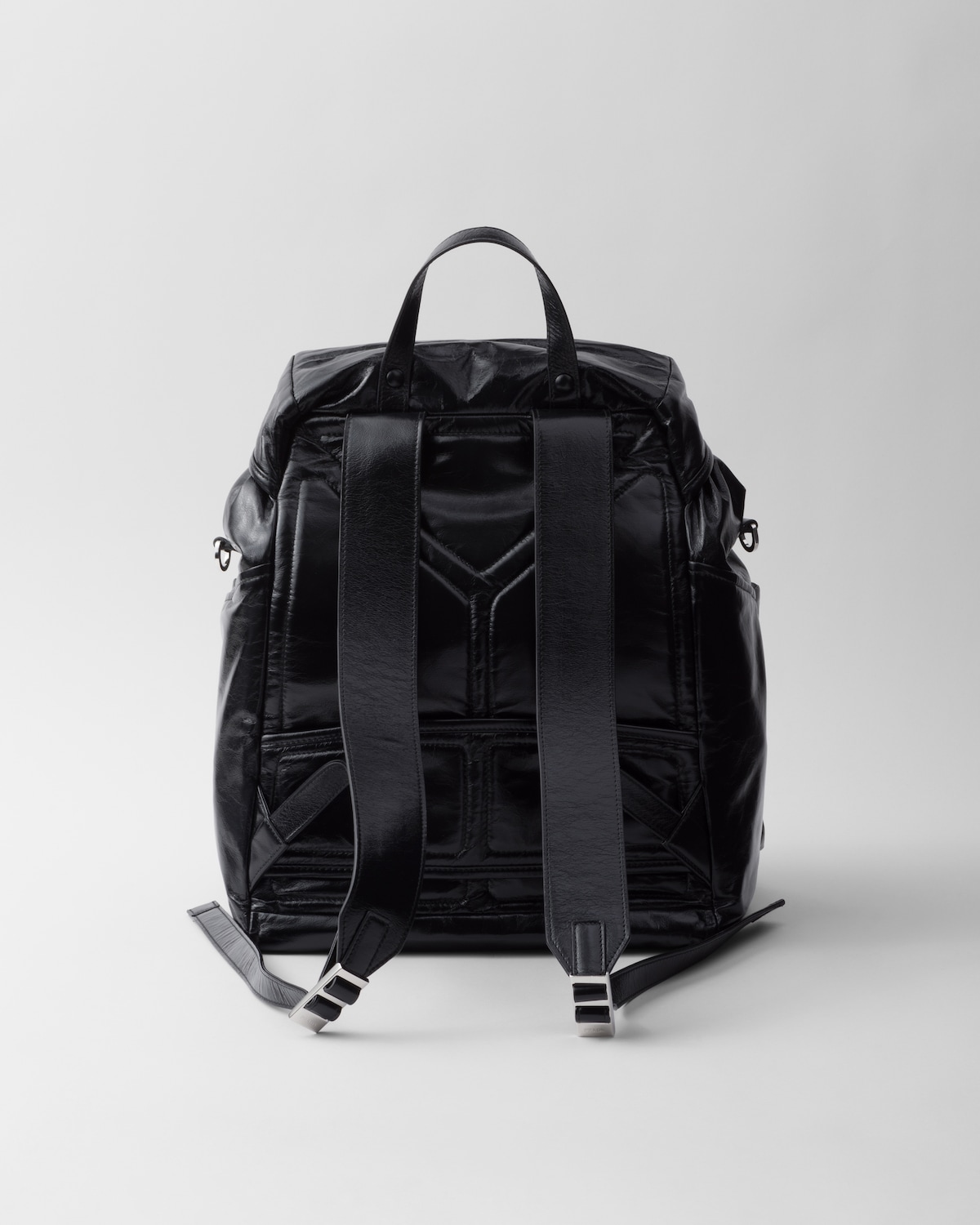 Black Leather Backpack | PRADA