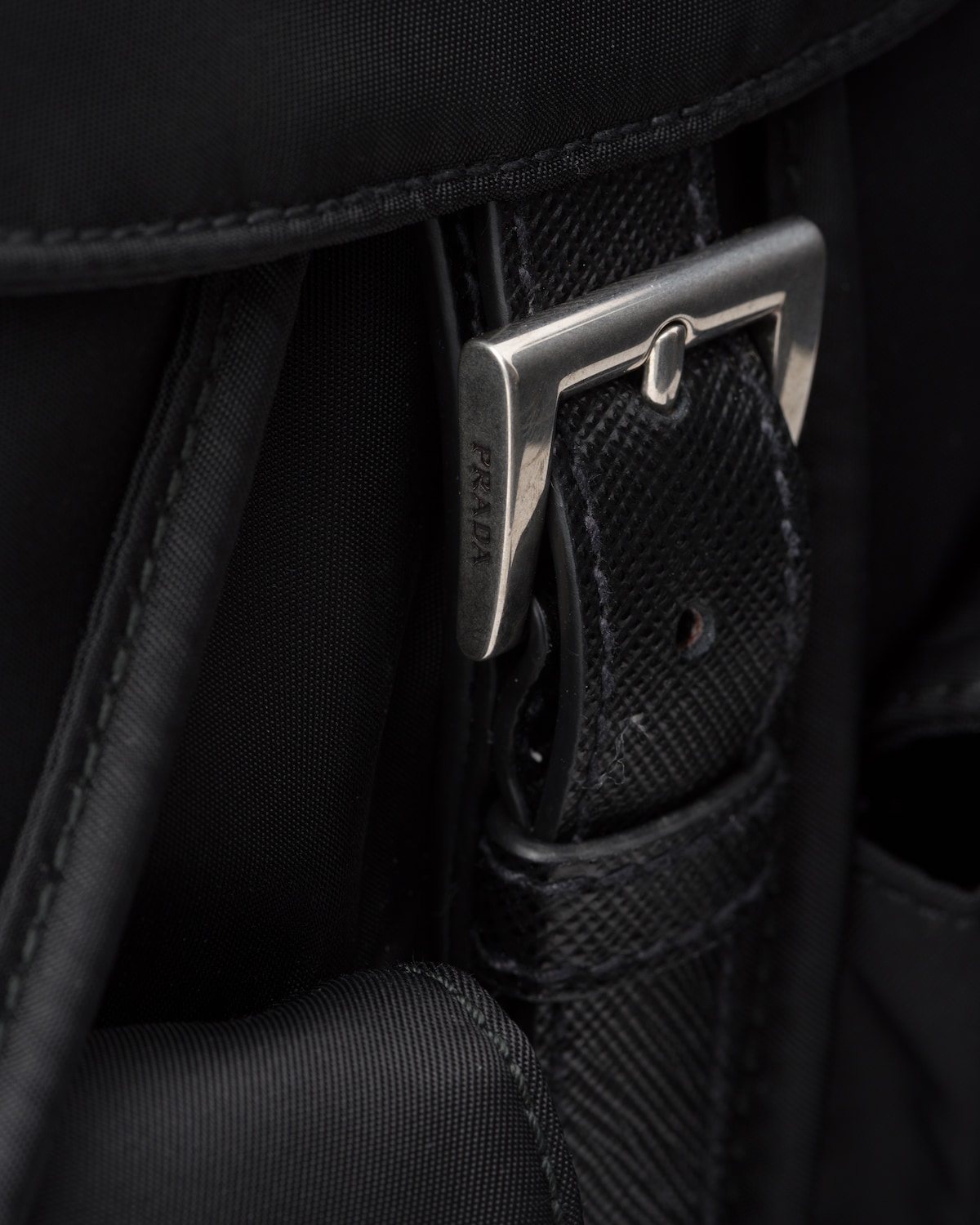 Black Re-nylon Backpack | PRADA - United States