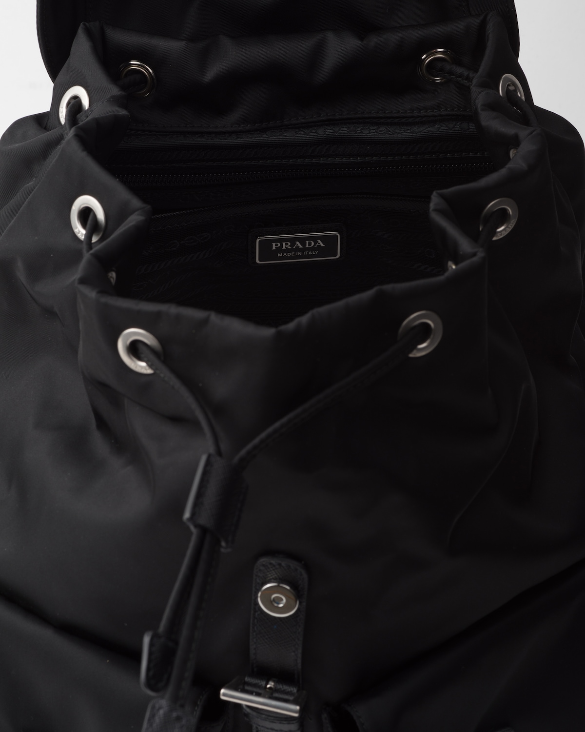 Black Re-nylon Backpack | PRADA