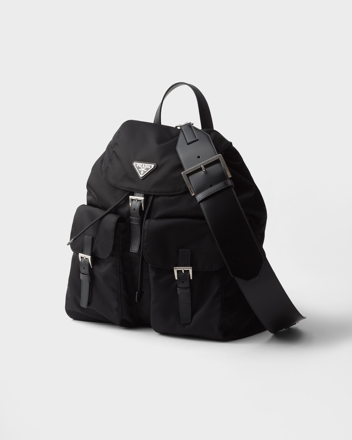 Black Re-nylon Backpack | PRADA