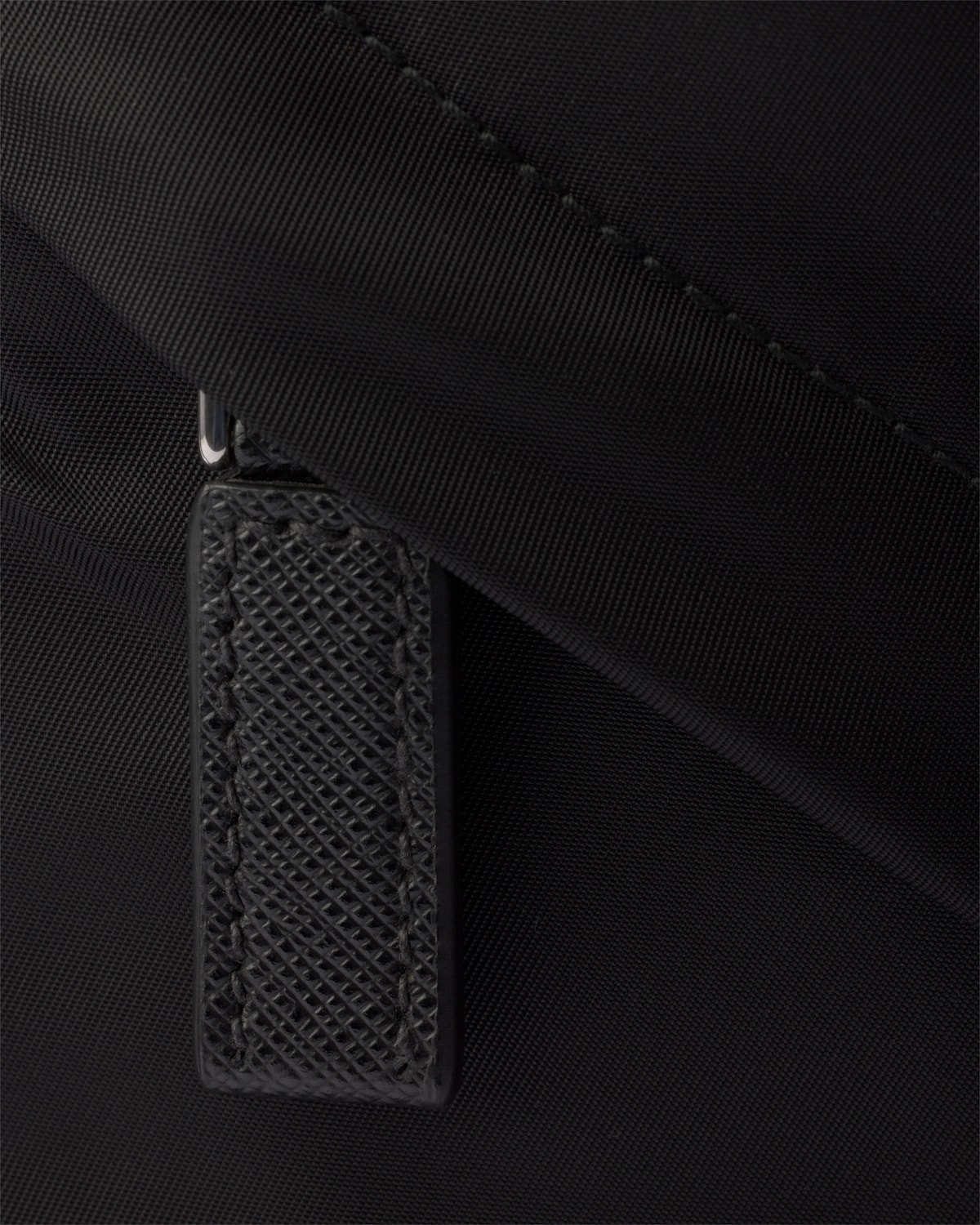 Black Re-nylon And Saffiano Leather Backpack | PRADA