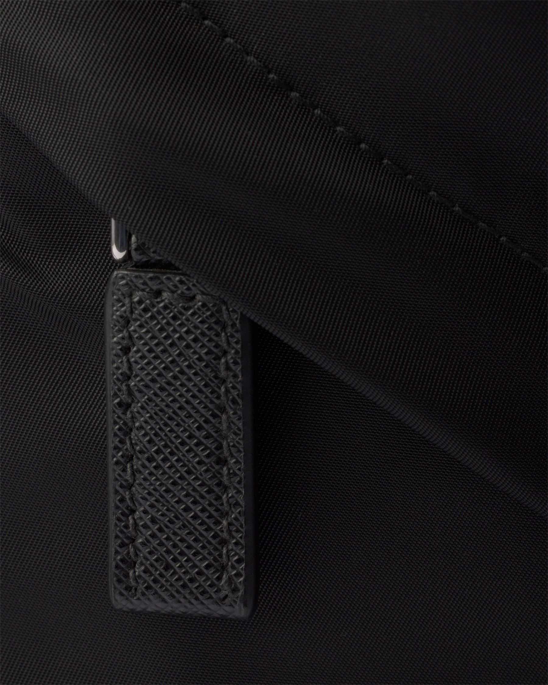 Black Re-nylon And Saffiano Leather Backpack | PRADA - United States