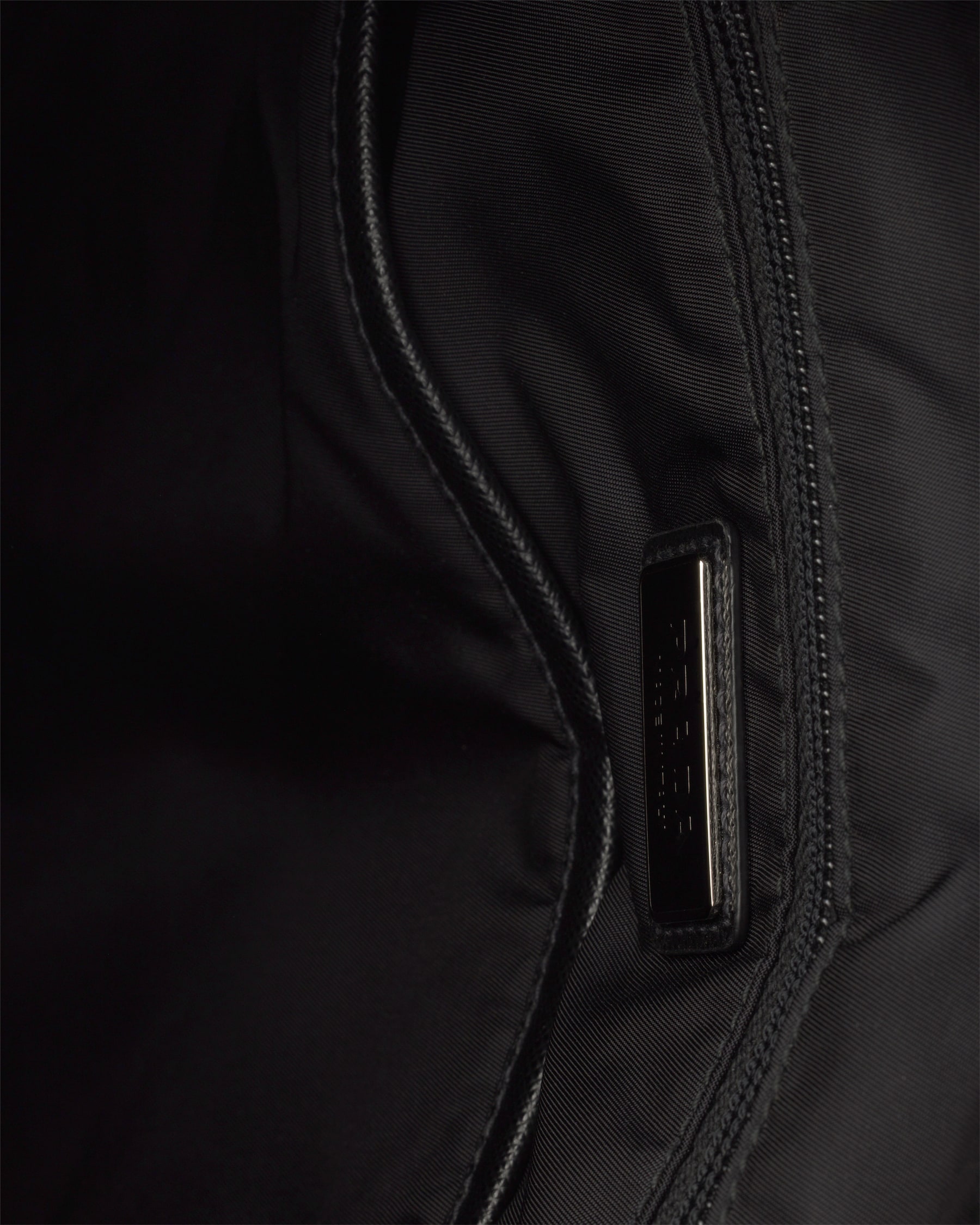 Black Re-nylon And Saffiano Leather Backpack | PRADA