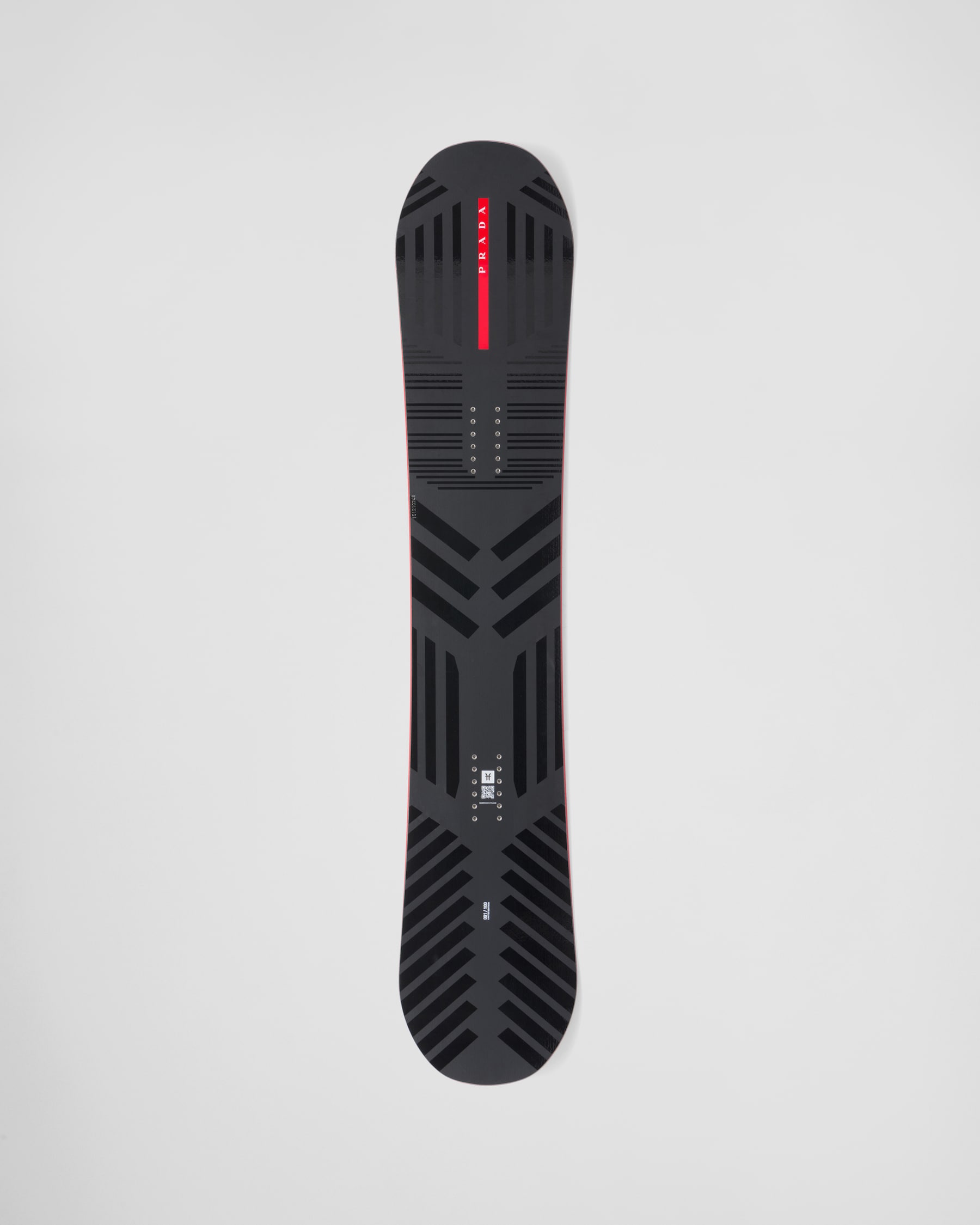 Black Prada Linea Rossa Snowboard | PRADA