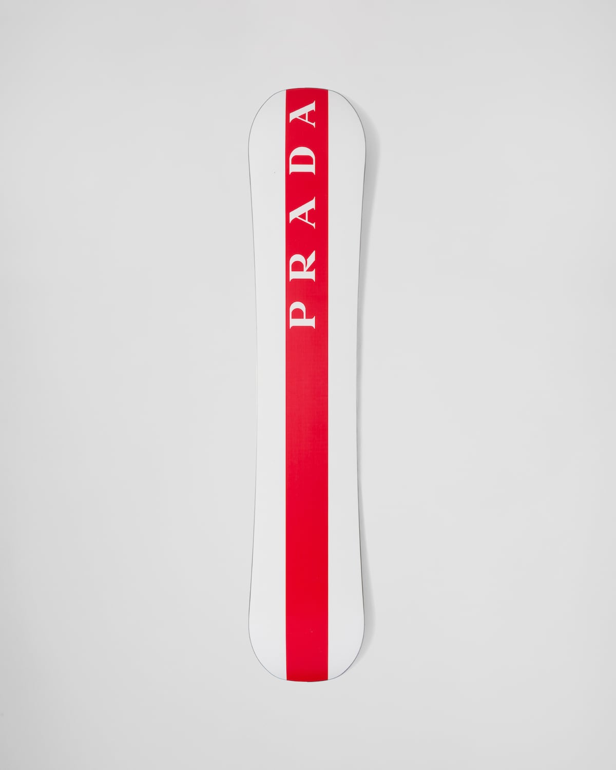 White Prada Linea Rossa Snowboard | PRADA
