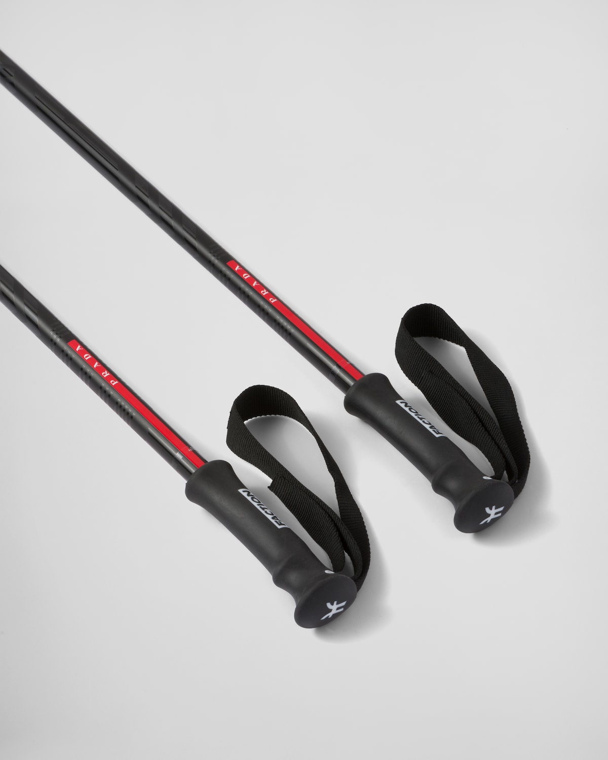 Black Faction X Prada Linea Rossa Ski Poles | PRADA