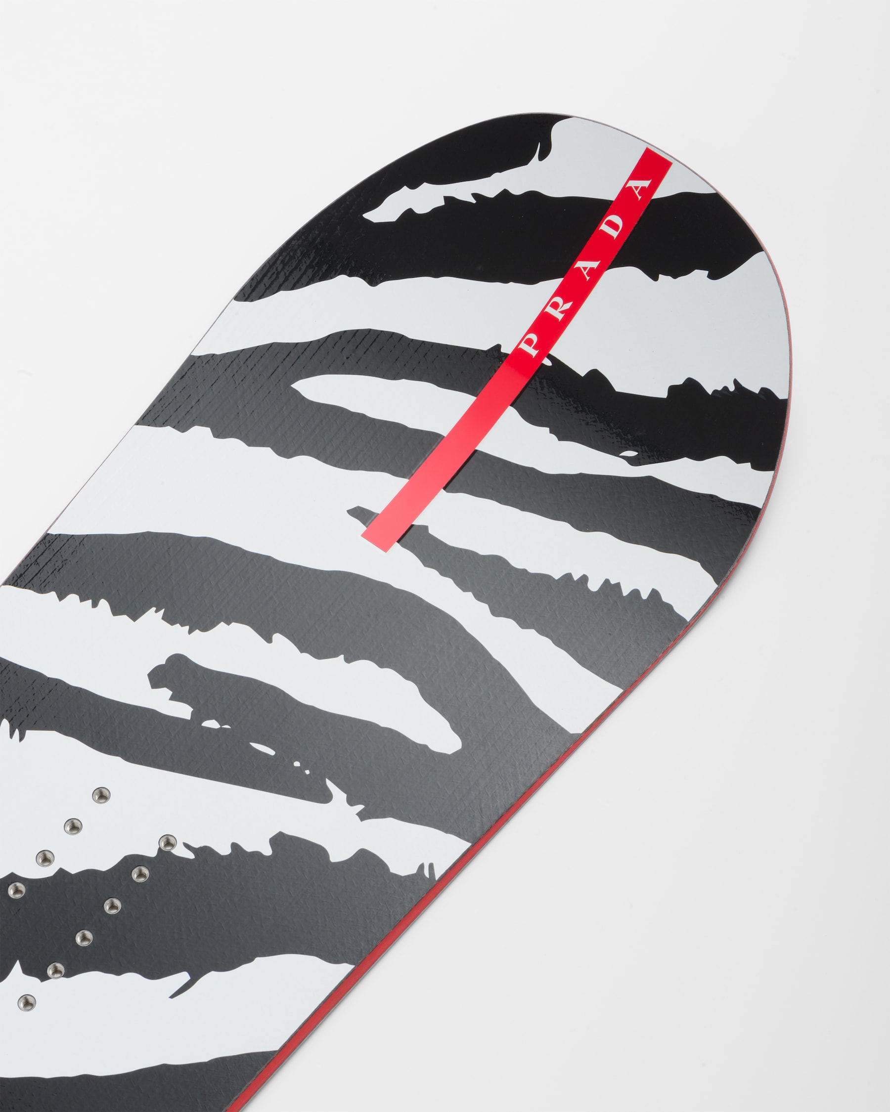 White/black Prada Linea Rossa Snowboard | PRADA