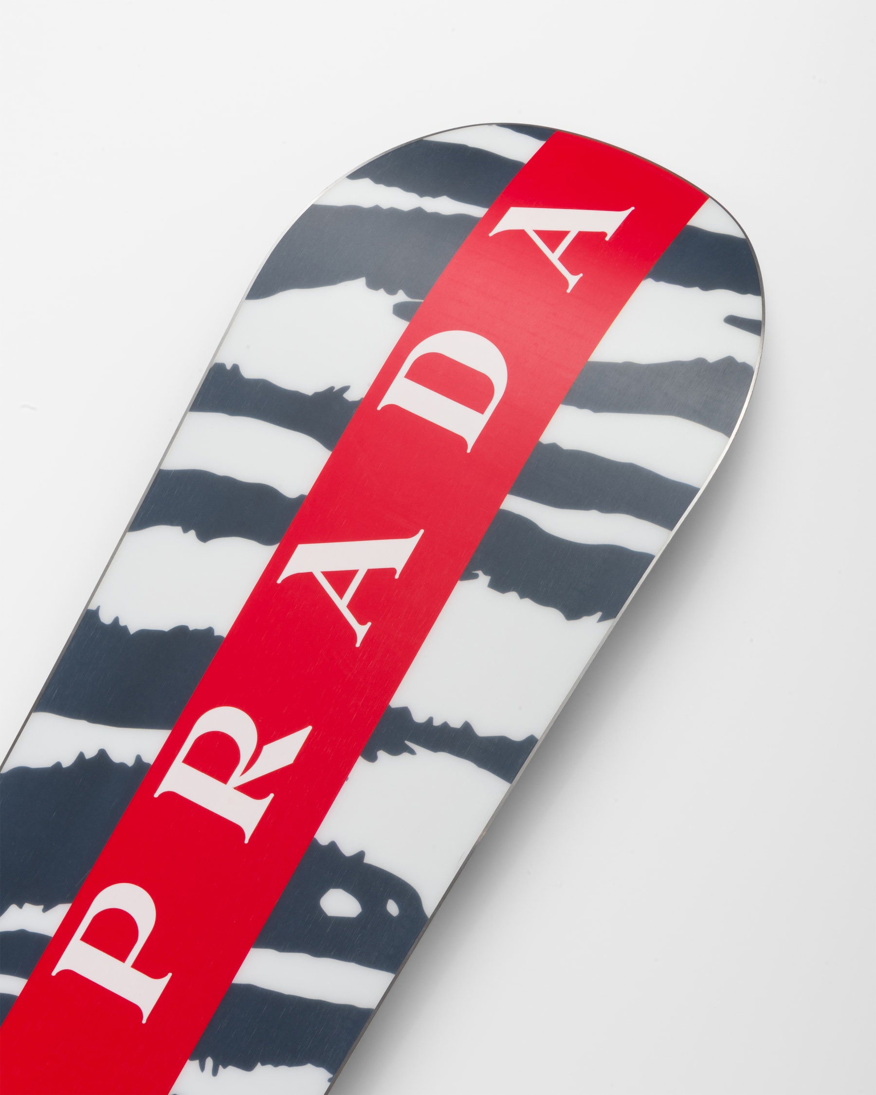 White/black Prada Linea Rossa Snowboard | PRADA