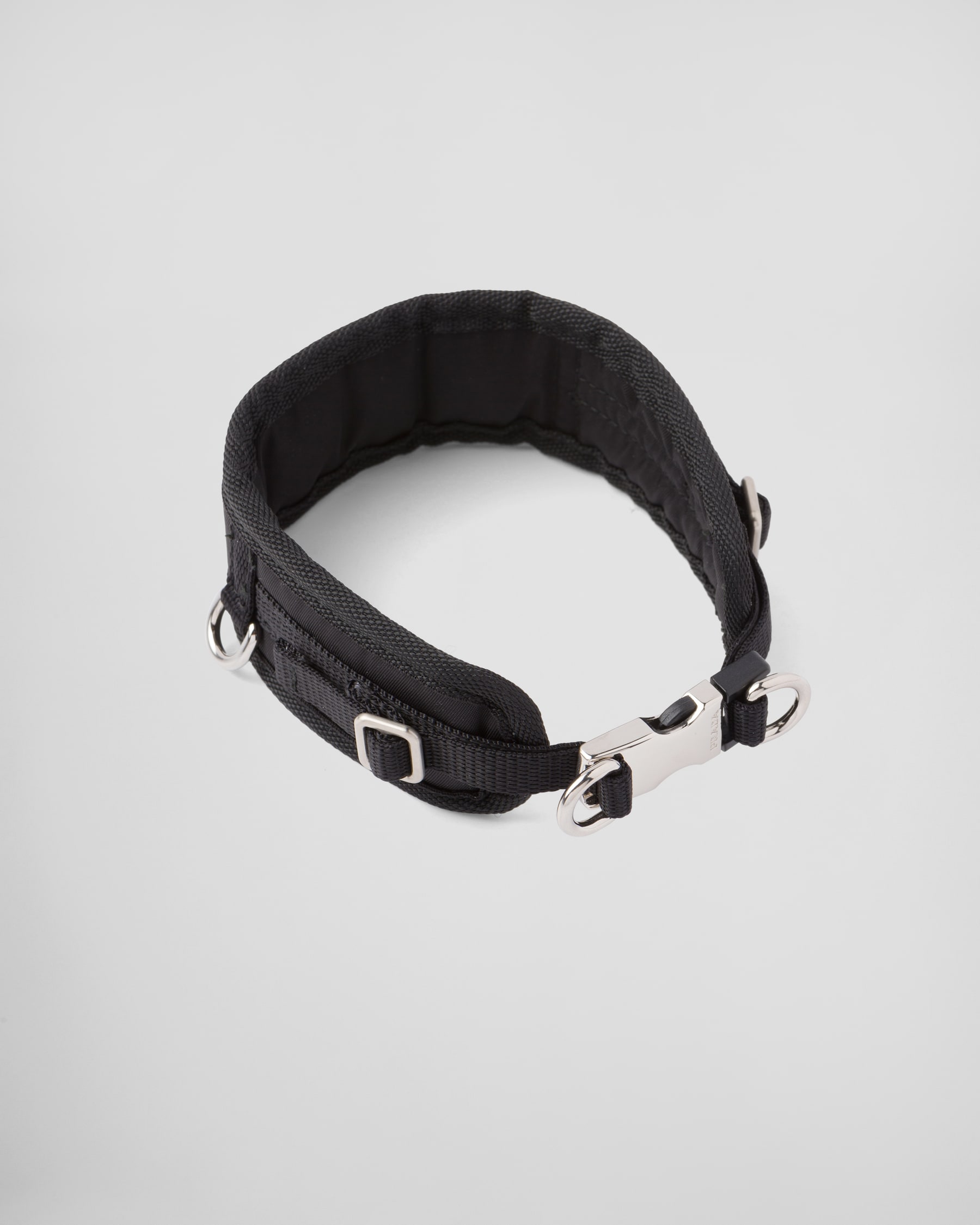 Black Re-nylon Pet Collar | PRADA