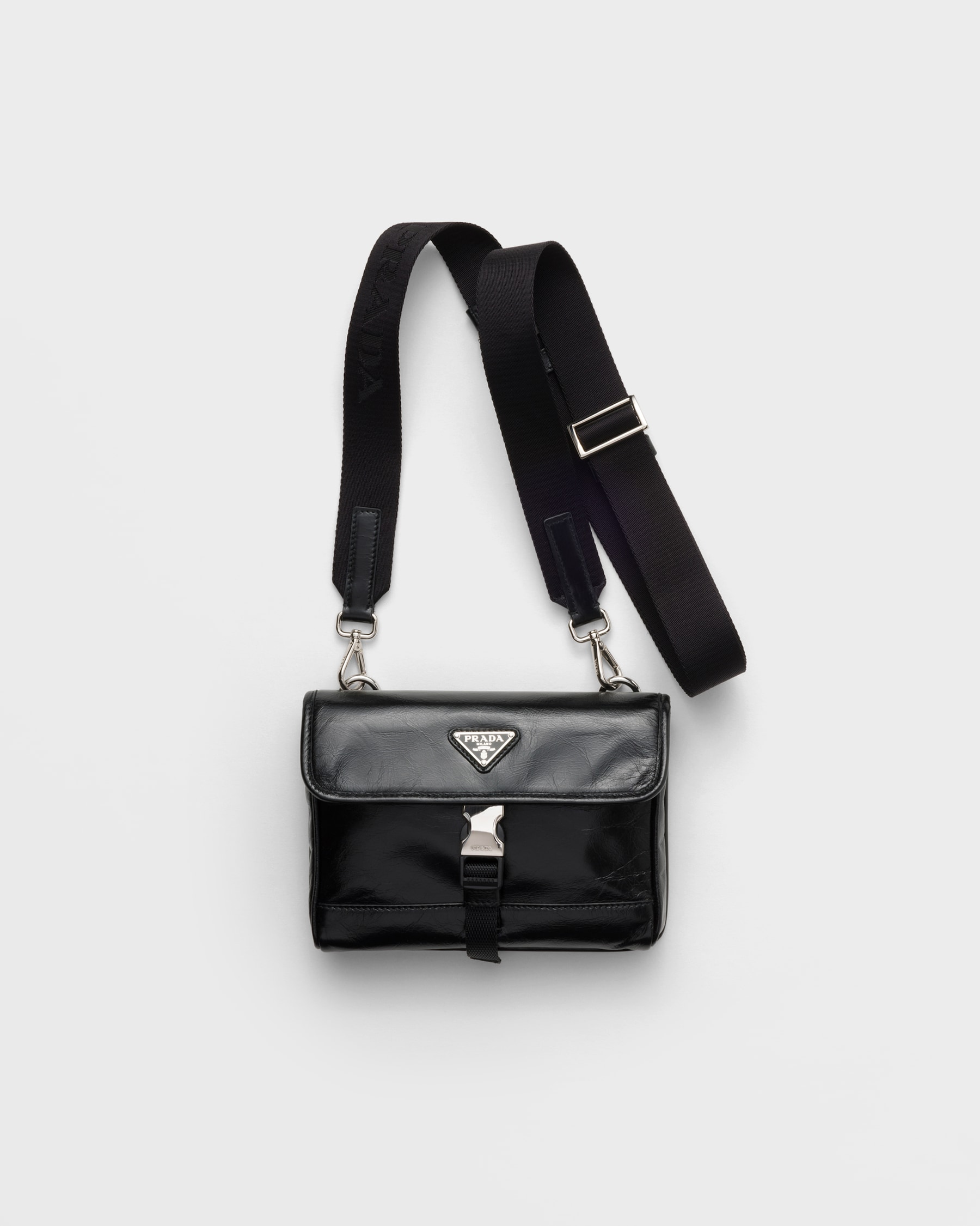 Schwarz Smartphone-hülle Aus Leder | PRADA