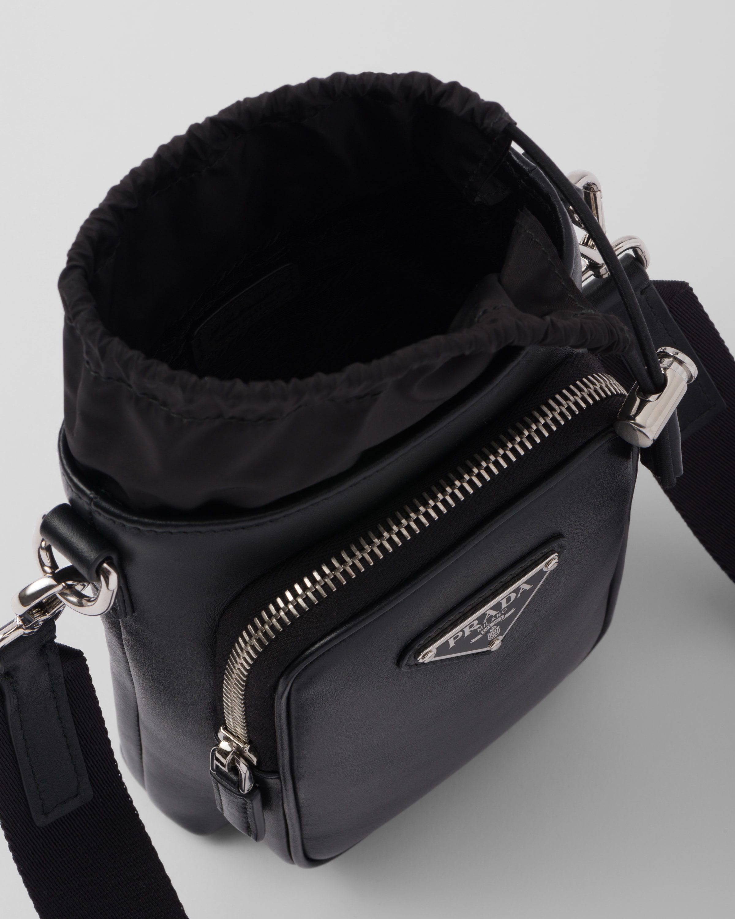 Black Leather Smartphone Case | PRADA