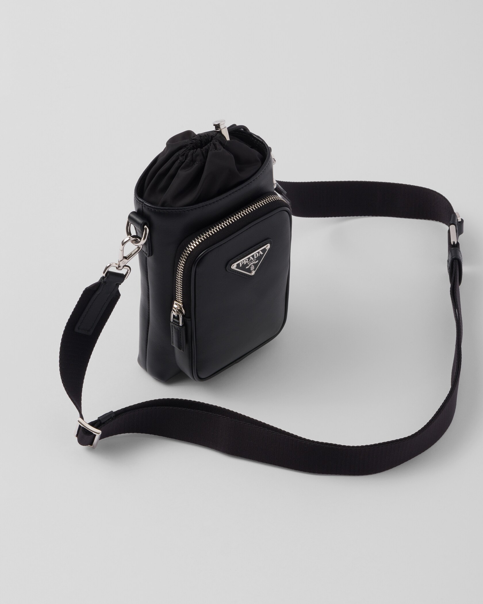 Black Leather Smartphone Case | PRADA